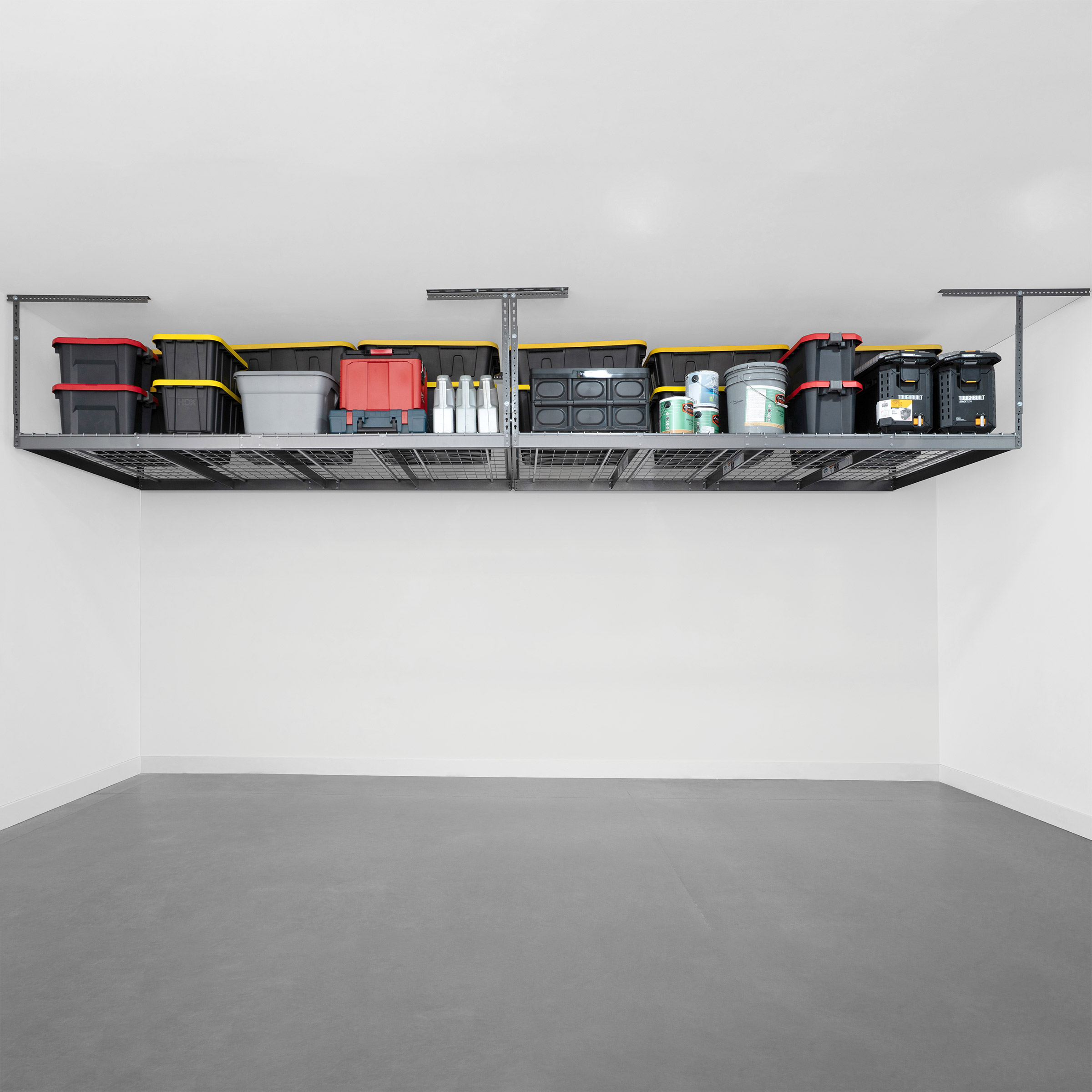 SafeRacks Super Duty 4 ft x 8 ft Overhead Garage Storage Rack and ...