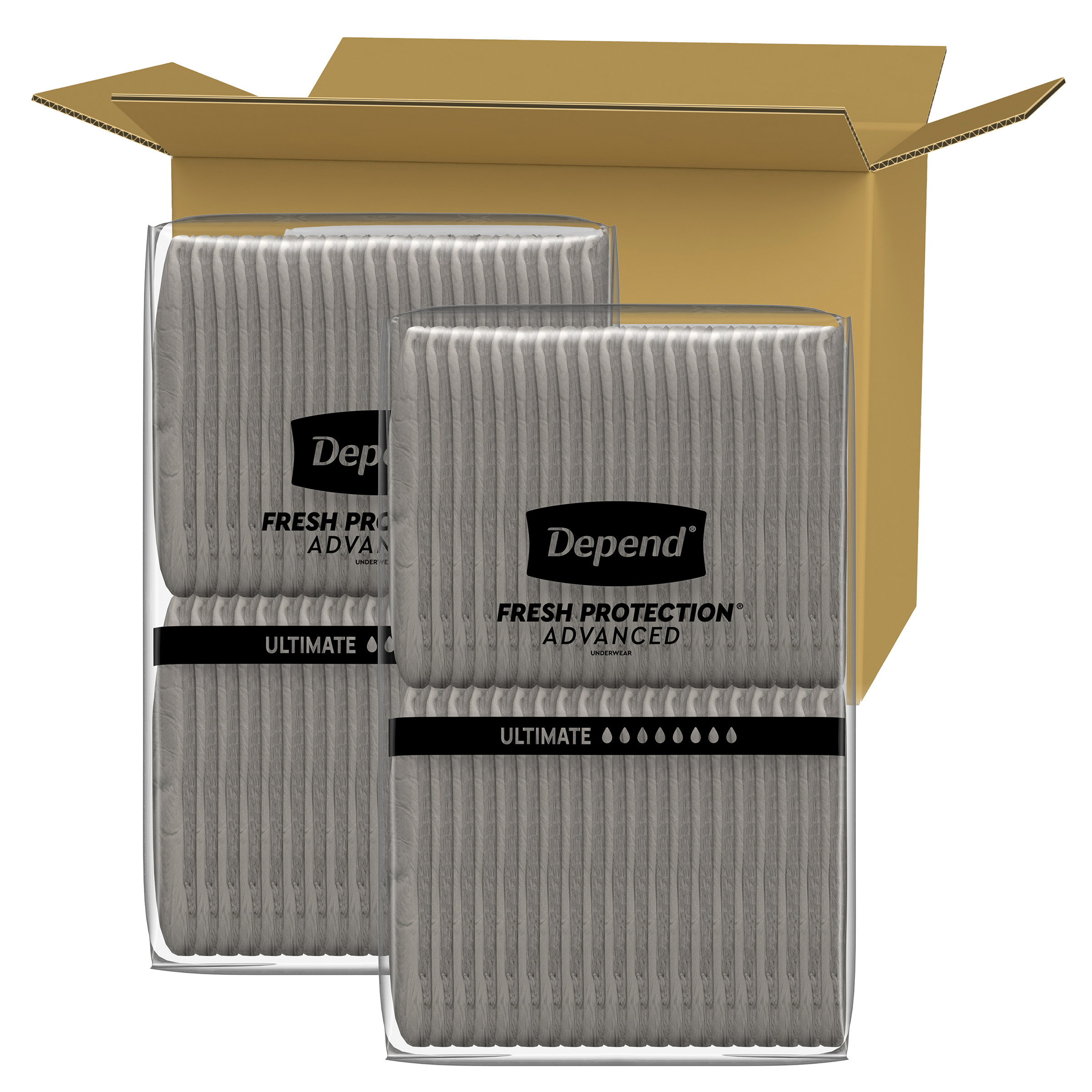 Depend Fresh Protection Advanced Incontinence Underwear for Men ...