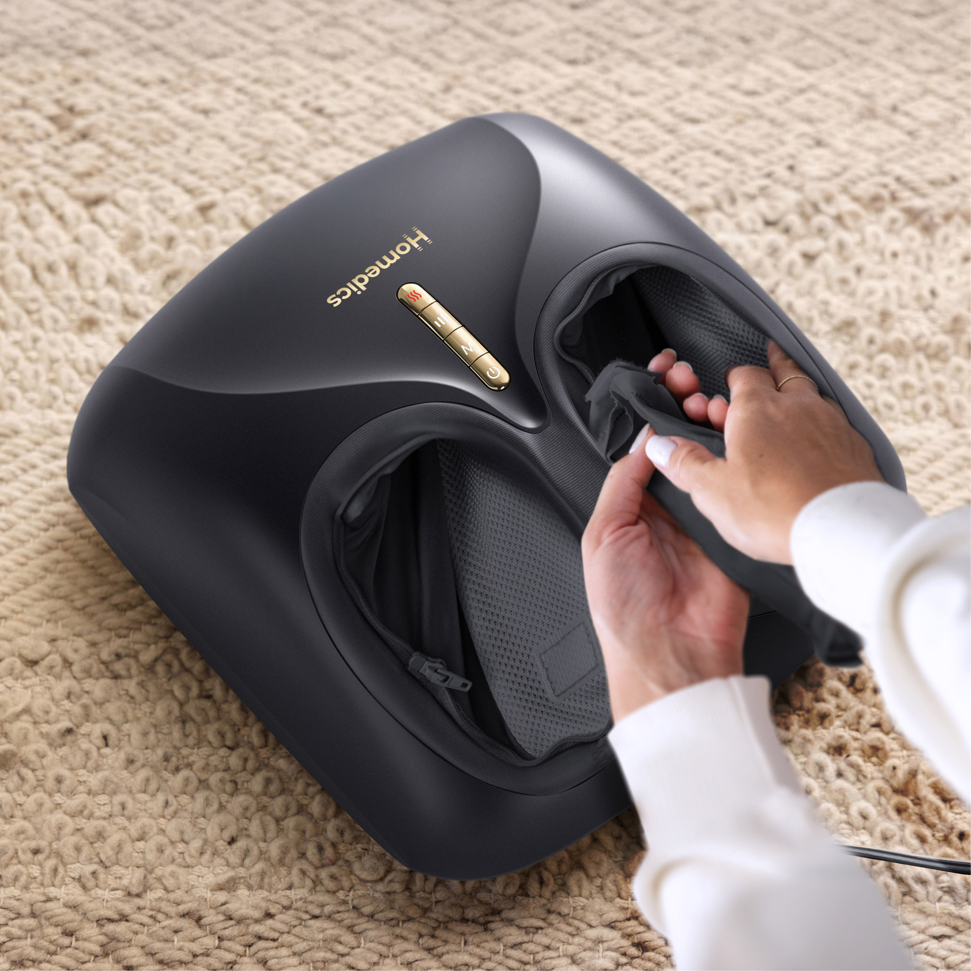 Homedics Shiatsu + Air Foot Massager with Heat | Costco