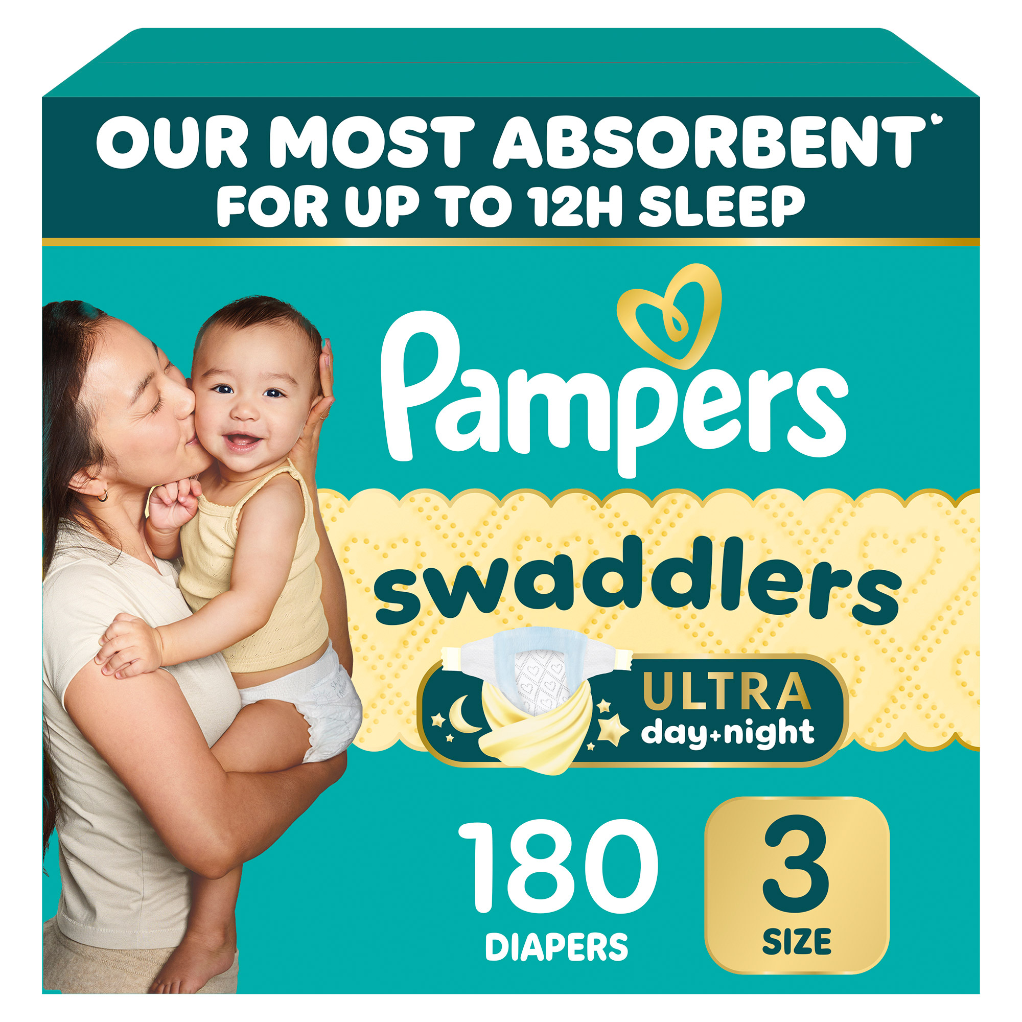Pampers Swaddlers Ultra Diapers Sizes 3 - 7 | Costco