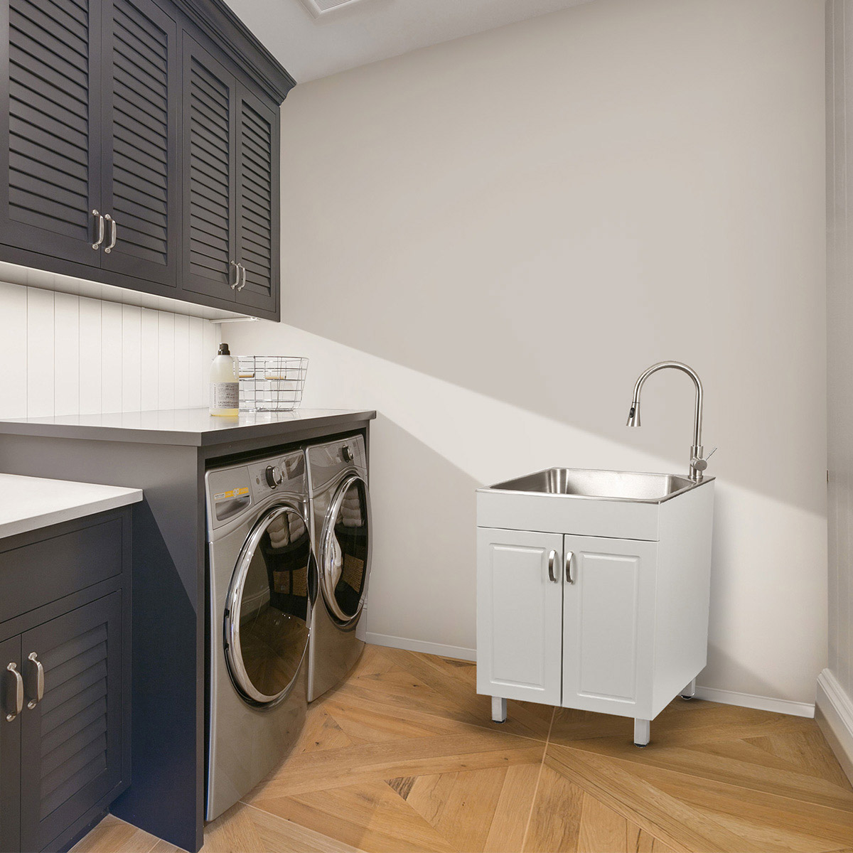 Costco Laundry Tub With Drawers Transform 28 In. All In One RTA