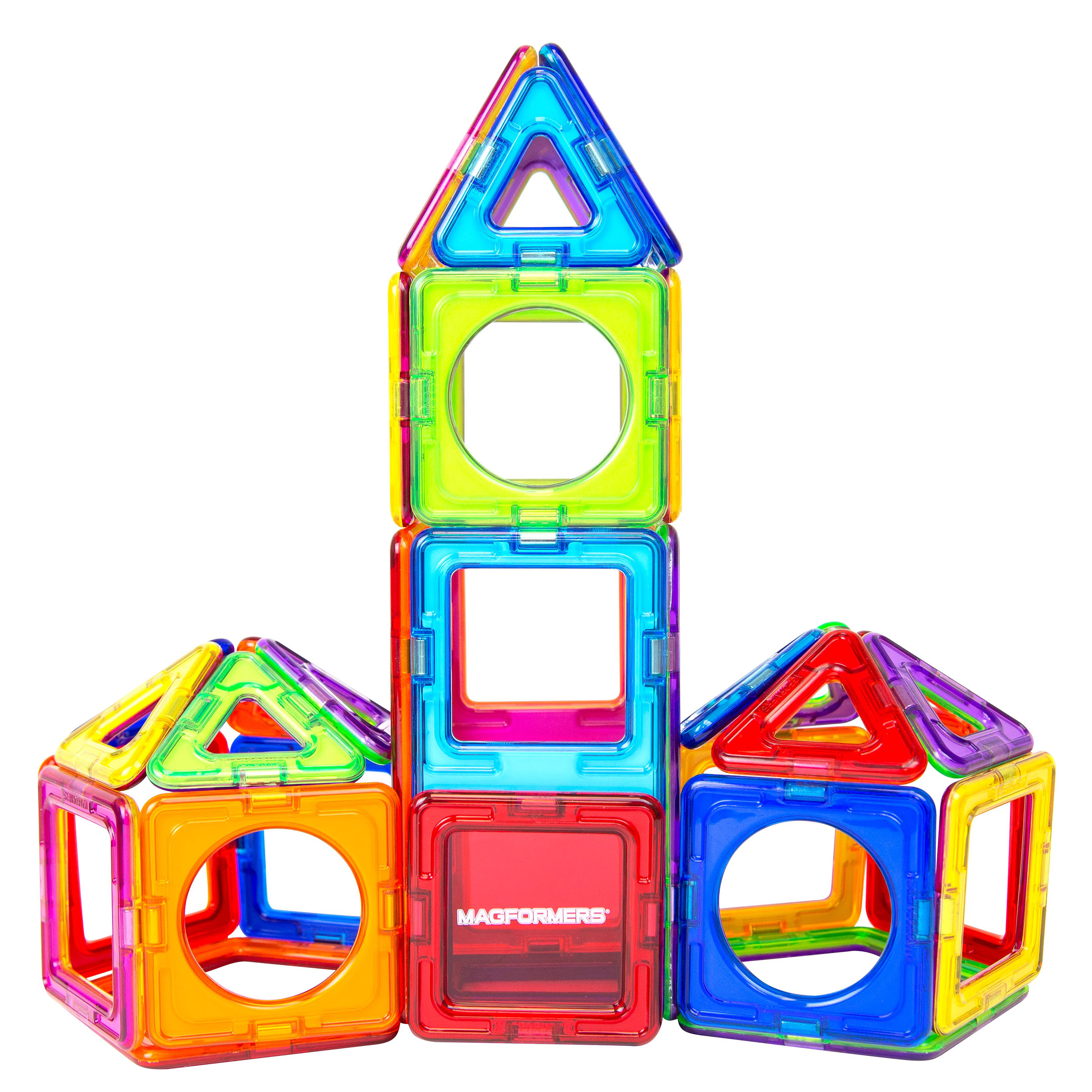 Magformers 120 piece Super Deluxe Creative Magnetic Building Set | Costco