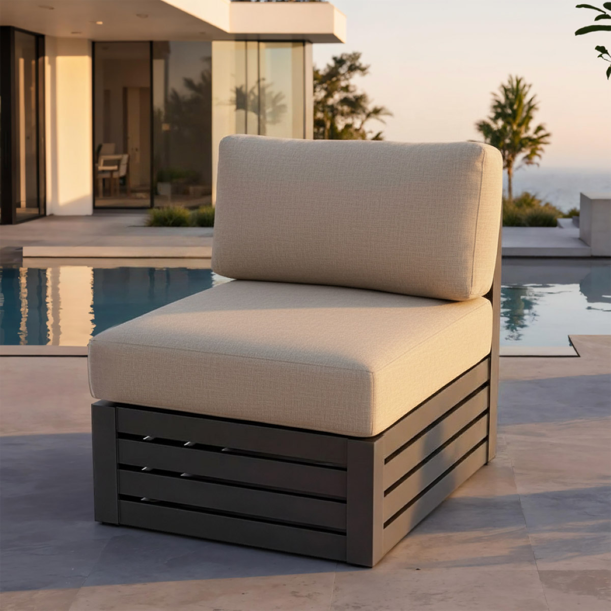 MoDe Halifax 7-piece Modular Outdoor Seating Set | Costco