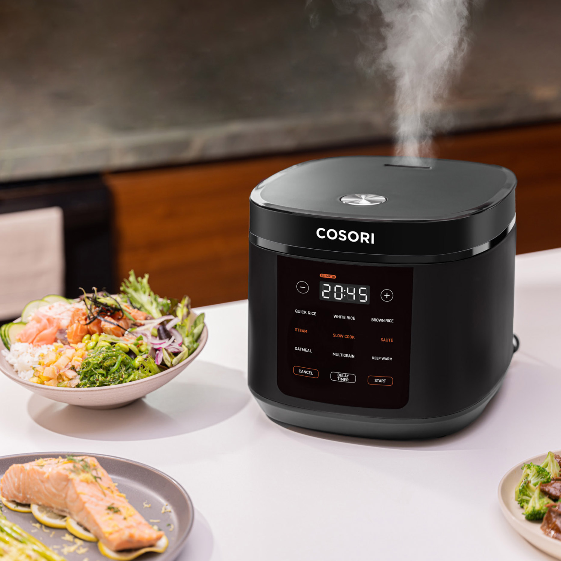 Cosori 5.0-Quart Rice Cooker with Ceramic Coating | Costco