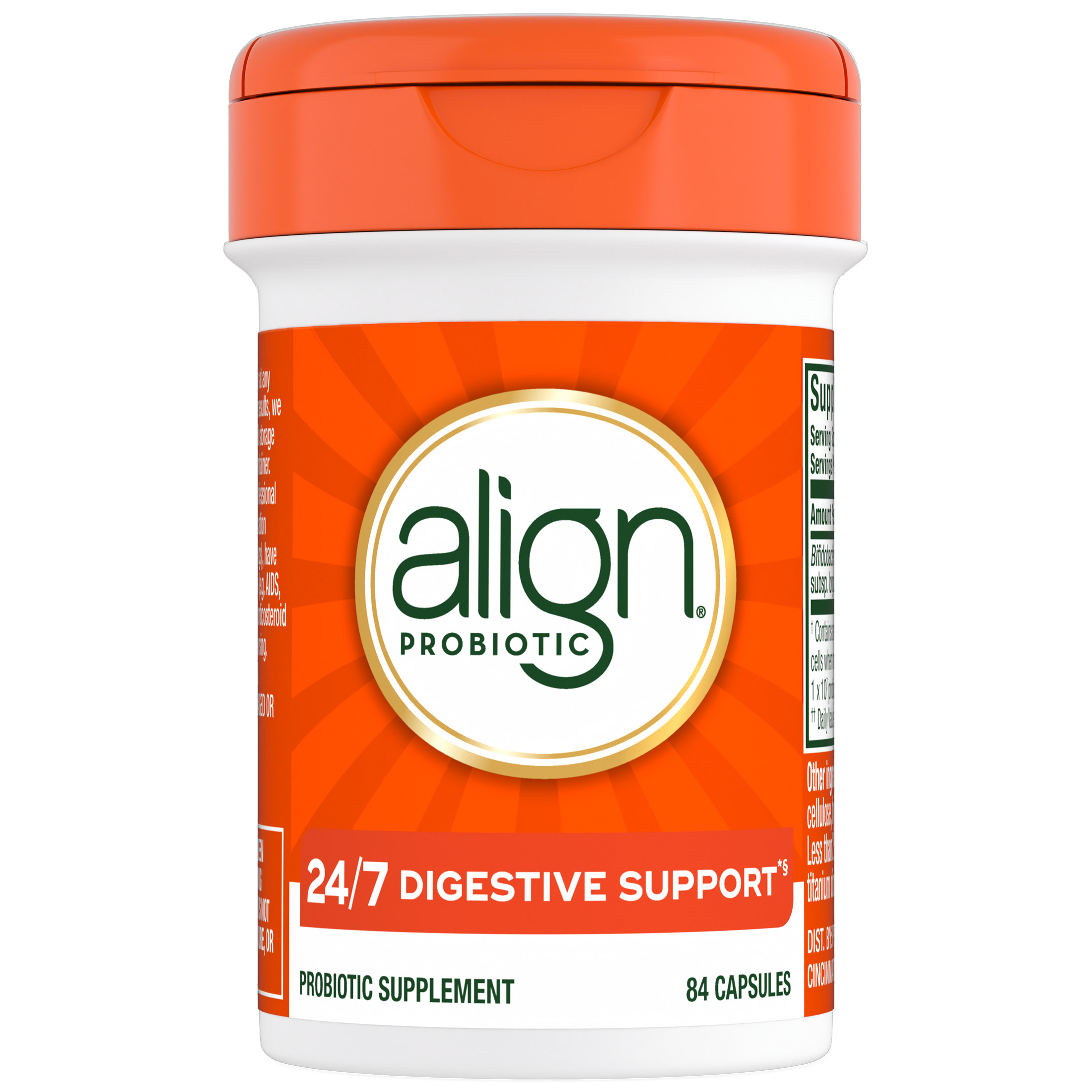 Align Probiotic Supplement, 24/7 Digestive Support, 84 ct | Costco
