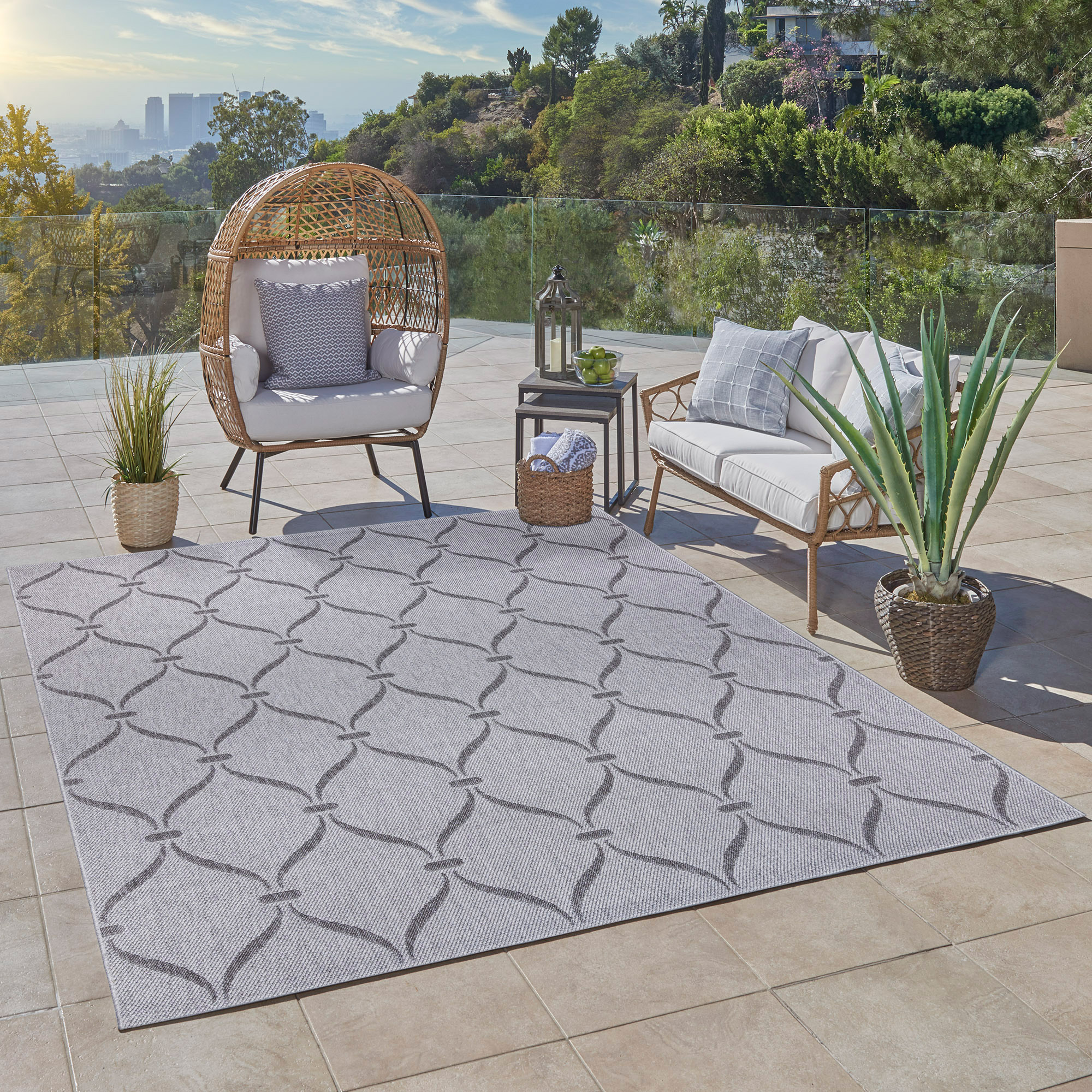 Costco Outdoor Rugs For Patios Ravenna Indoor/Outdoor Rug, Monte