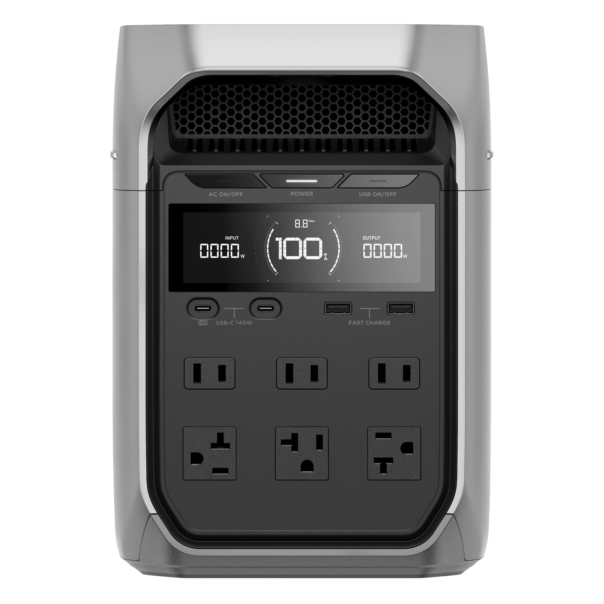 EcoFlow GLACIER Classic Portable Fridge Freezer + Plug-in Battery with ...