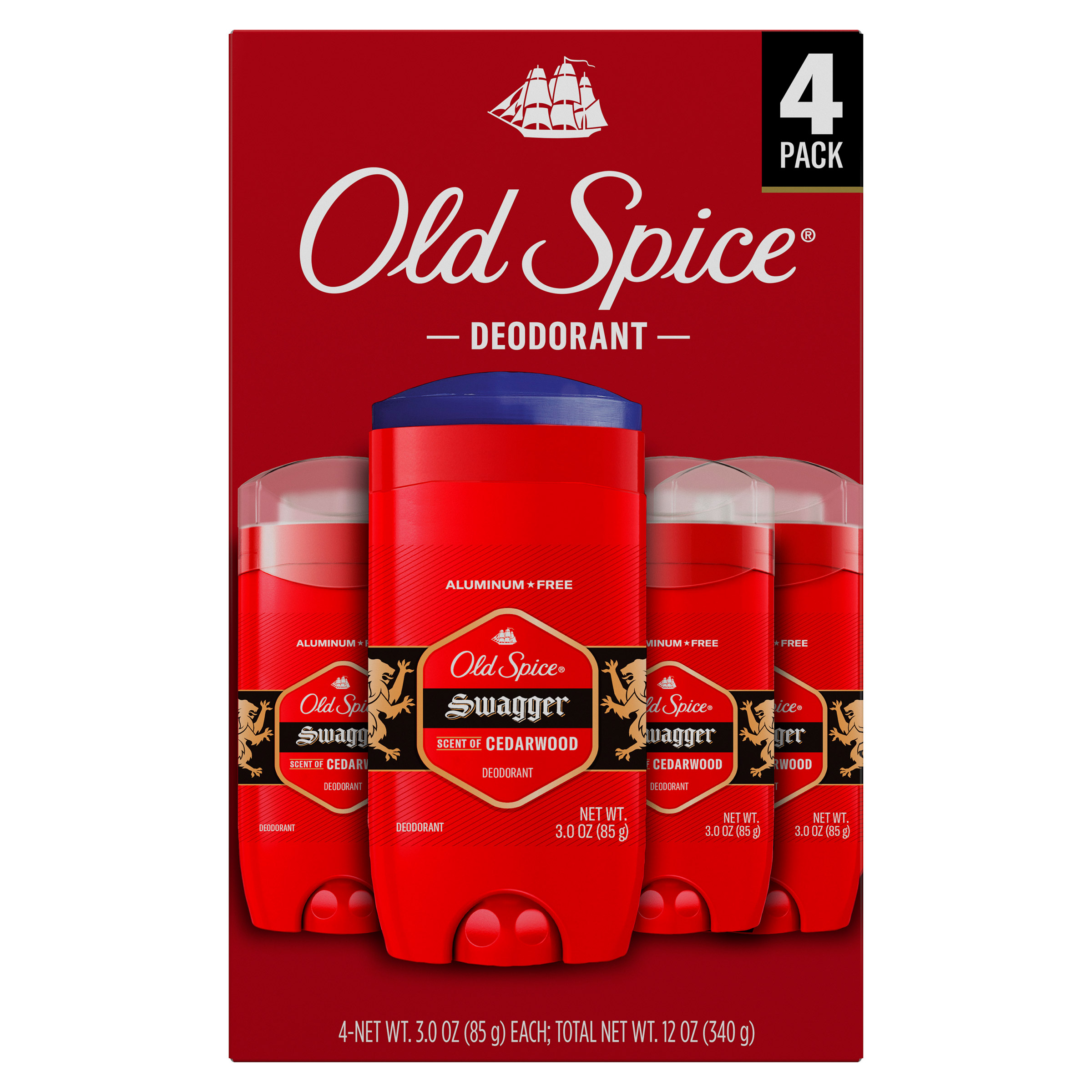 Old Spice Swagger Logo Old Spice Swagger Deodorant Aluminum Free, 3