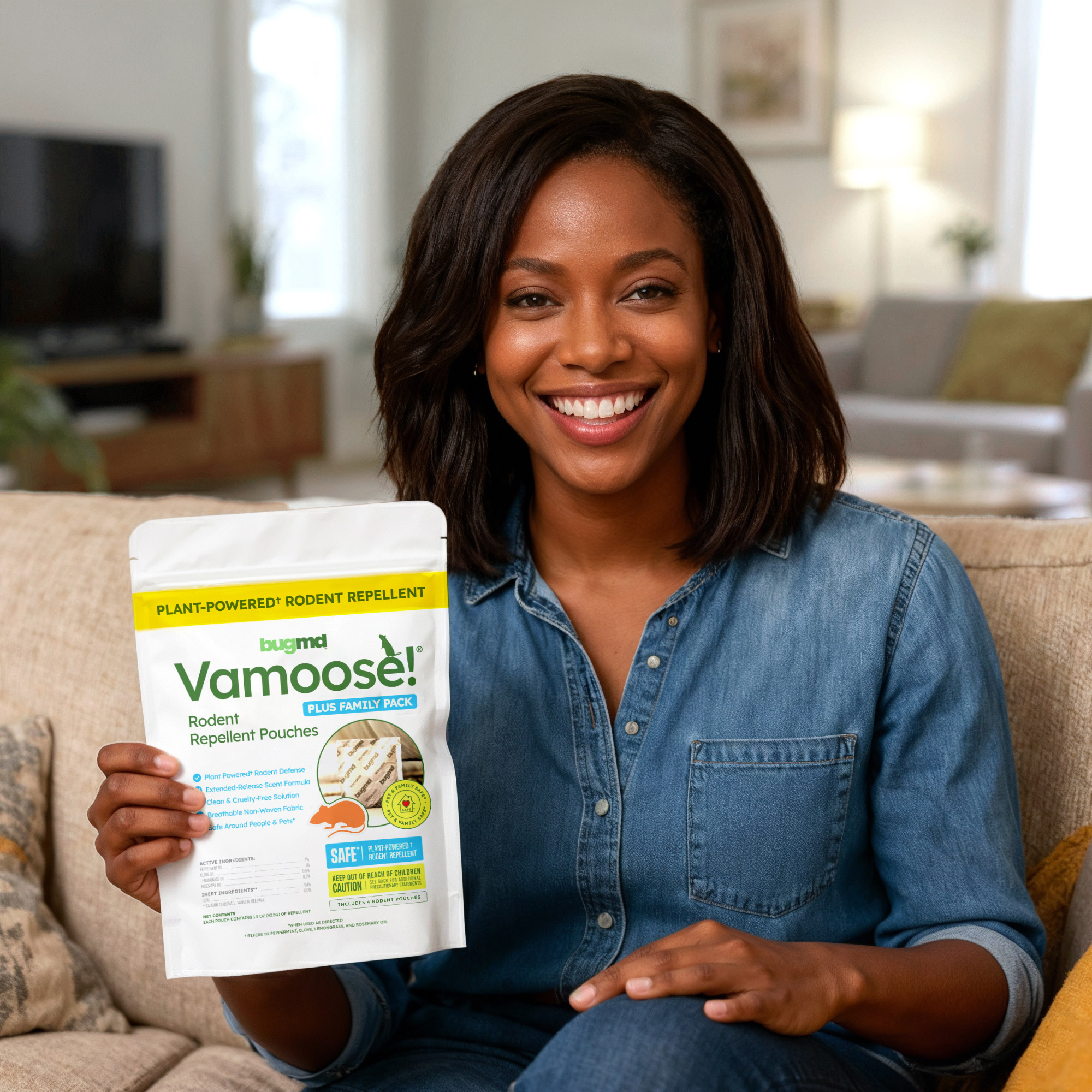 BugMD Vamoose Plus Rodent Repellent Pouches, 8-pack | Costco