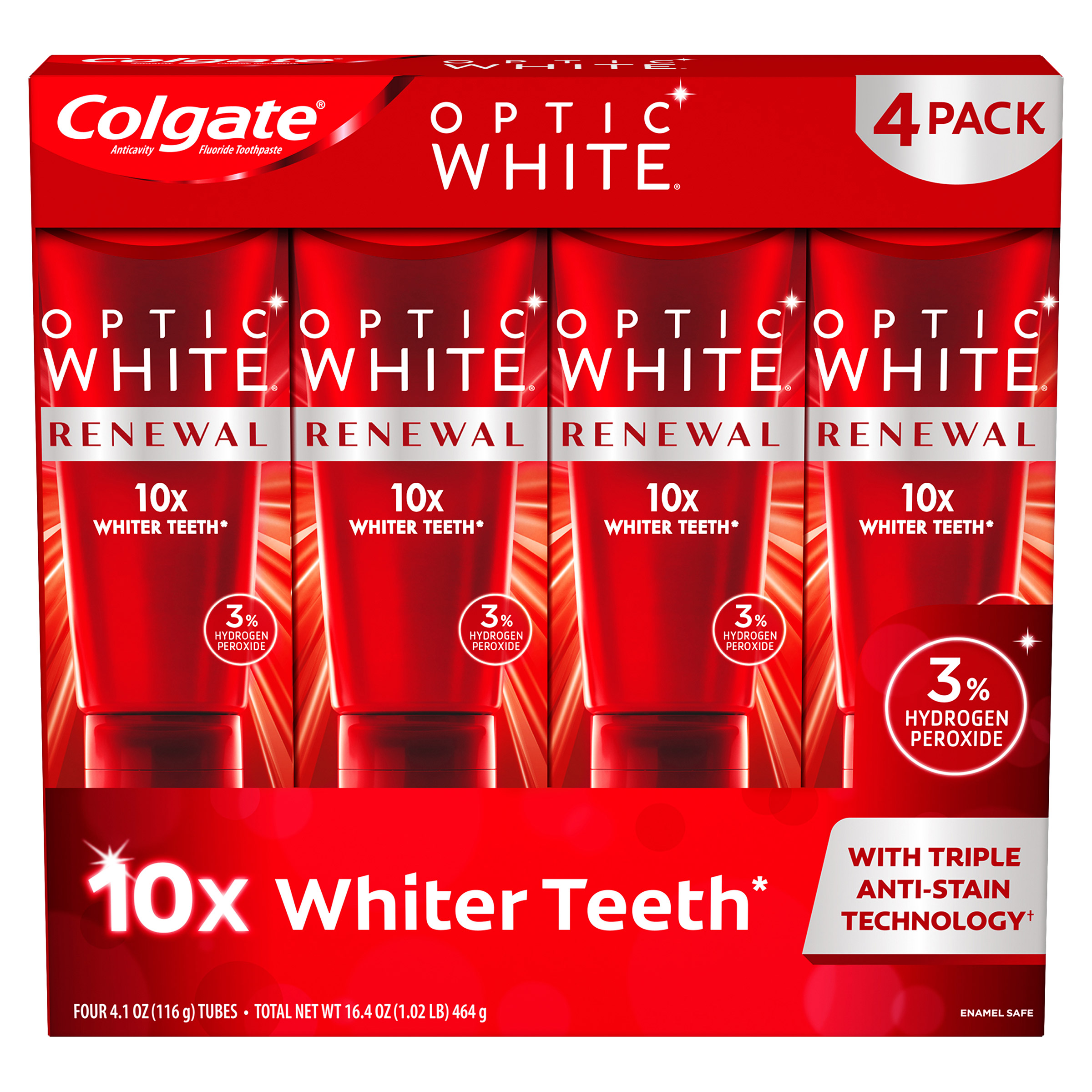 Colgate Optic White Toothpaste Art
