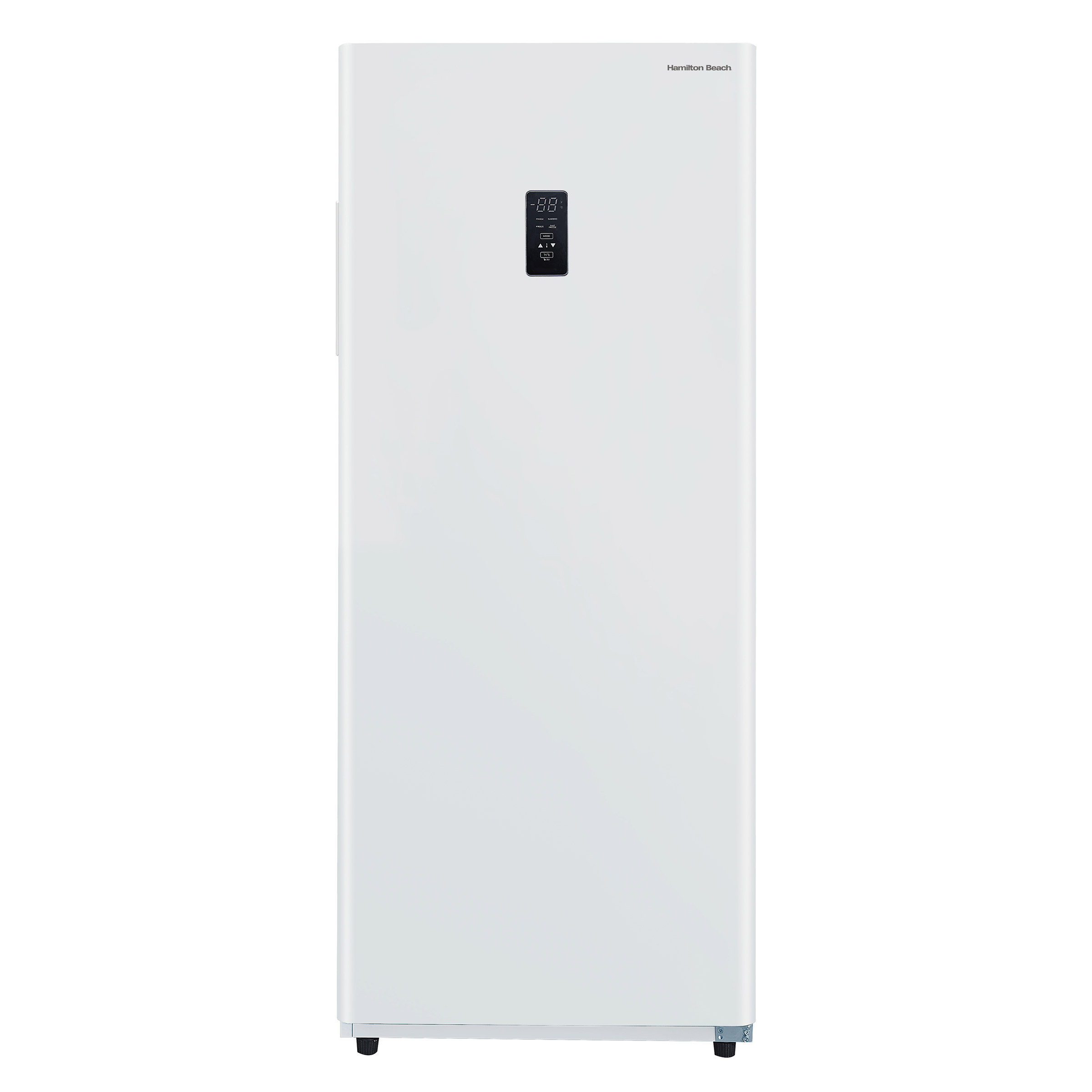 Hamilton Beach 32 in. 17 cu. ft. White Upright Convertible Refrigerator ...