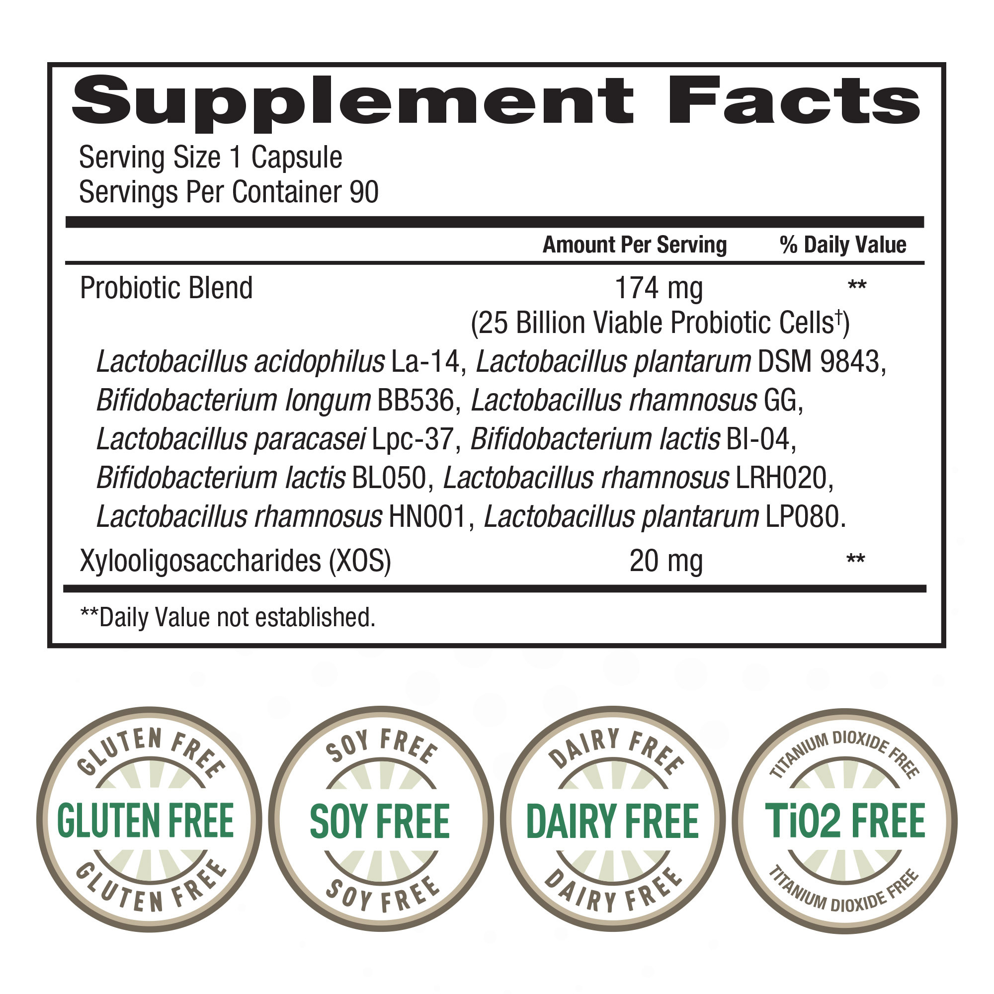 trunature Women's Daily Probiotic, 90 ct | Costco