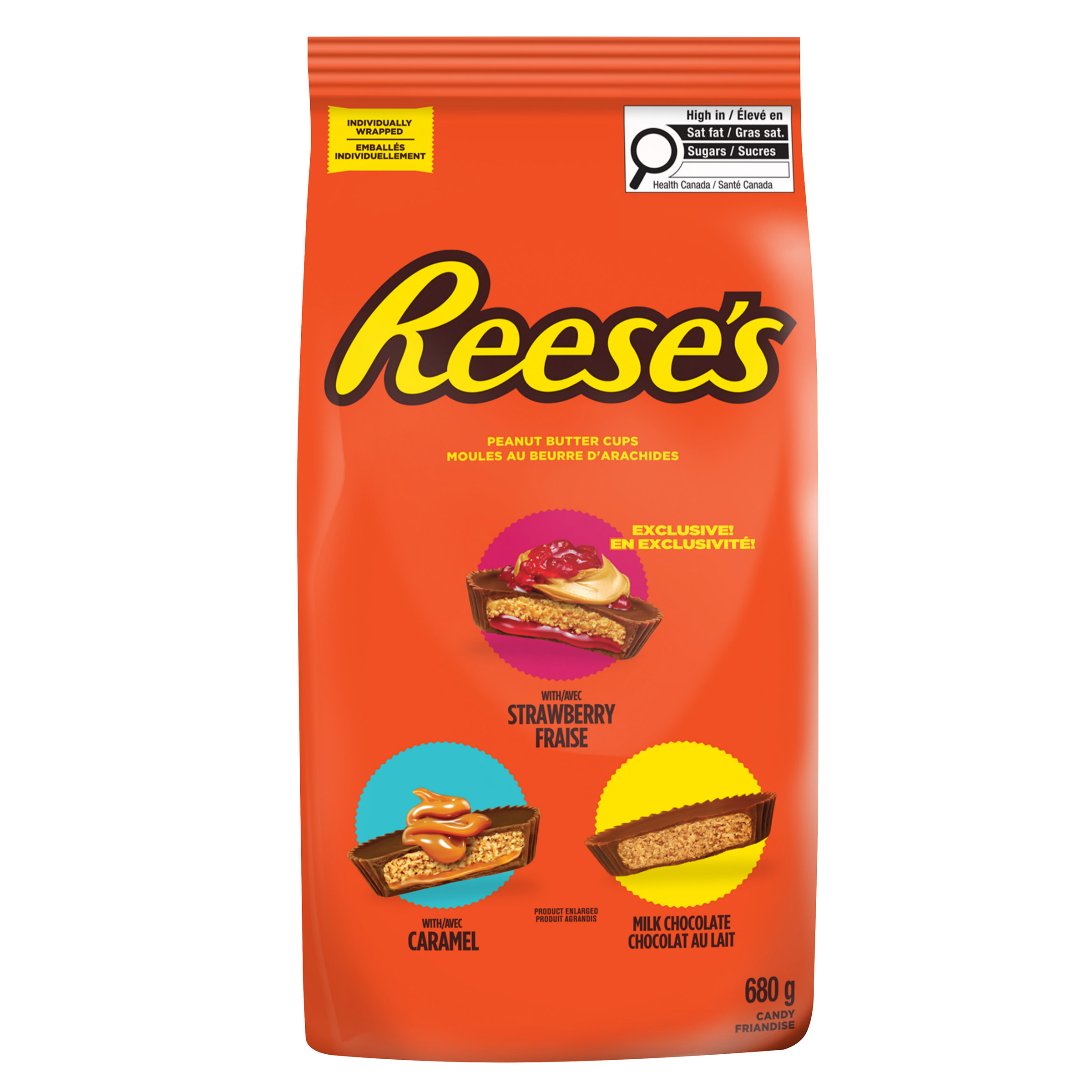 Reese's Peanut Butter Cups, Assorted Flavours, 680 g | Costco