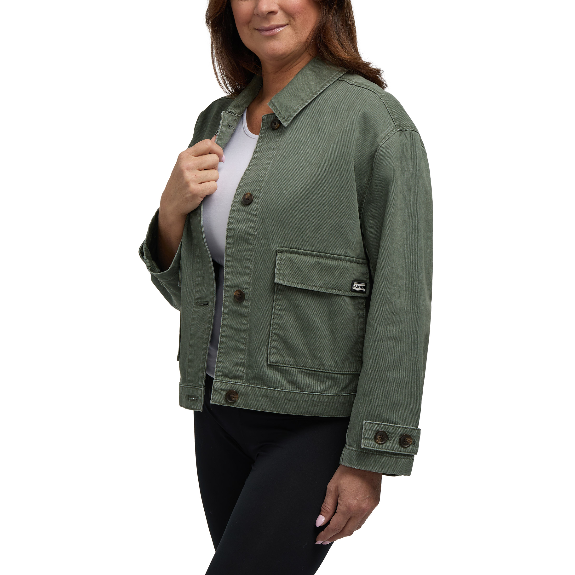 Hunter Women's Button Front Jacket | Costco