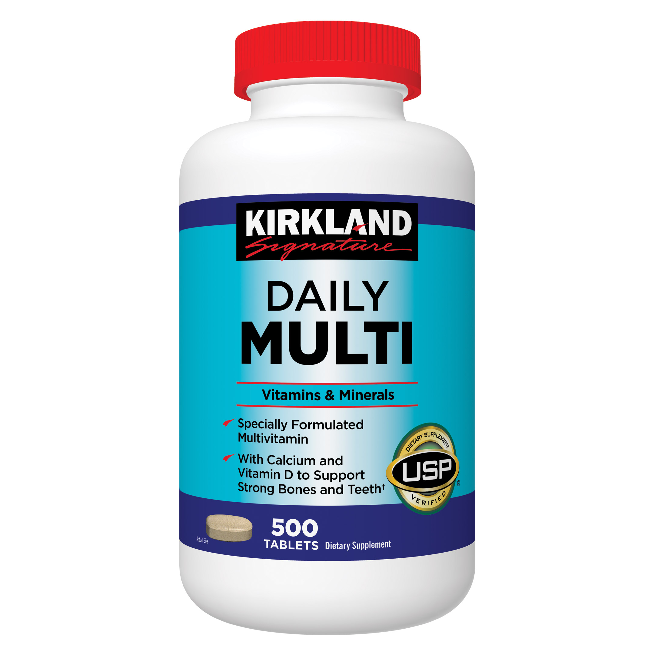 Kirkland Signature Daily Multi, 500 Tablets | Costco