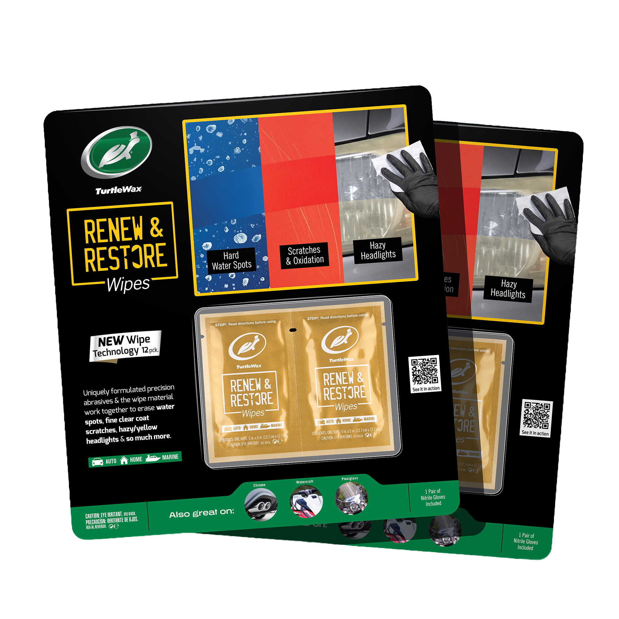 Turtle Wax Renew & Restore Wipes 24-count | Costco