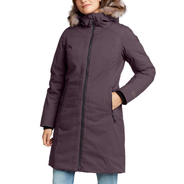 Eddie Bauer Ladies' Waterproof Down Stadium Coat | Costco Eddie Bauer Ladies' Waterproof Down Stadium Coat | Costco