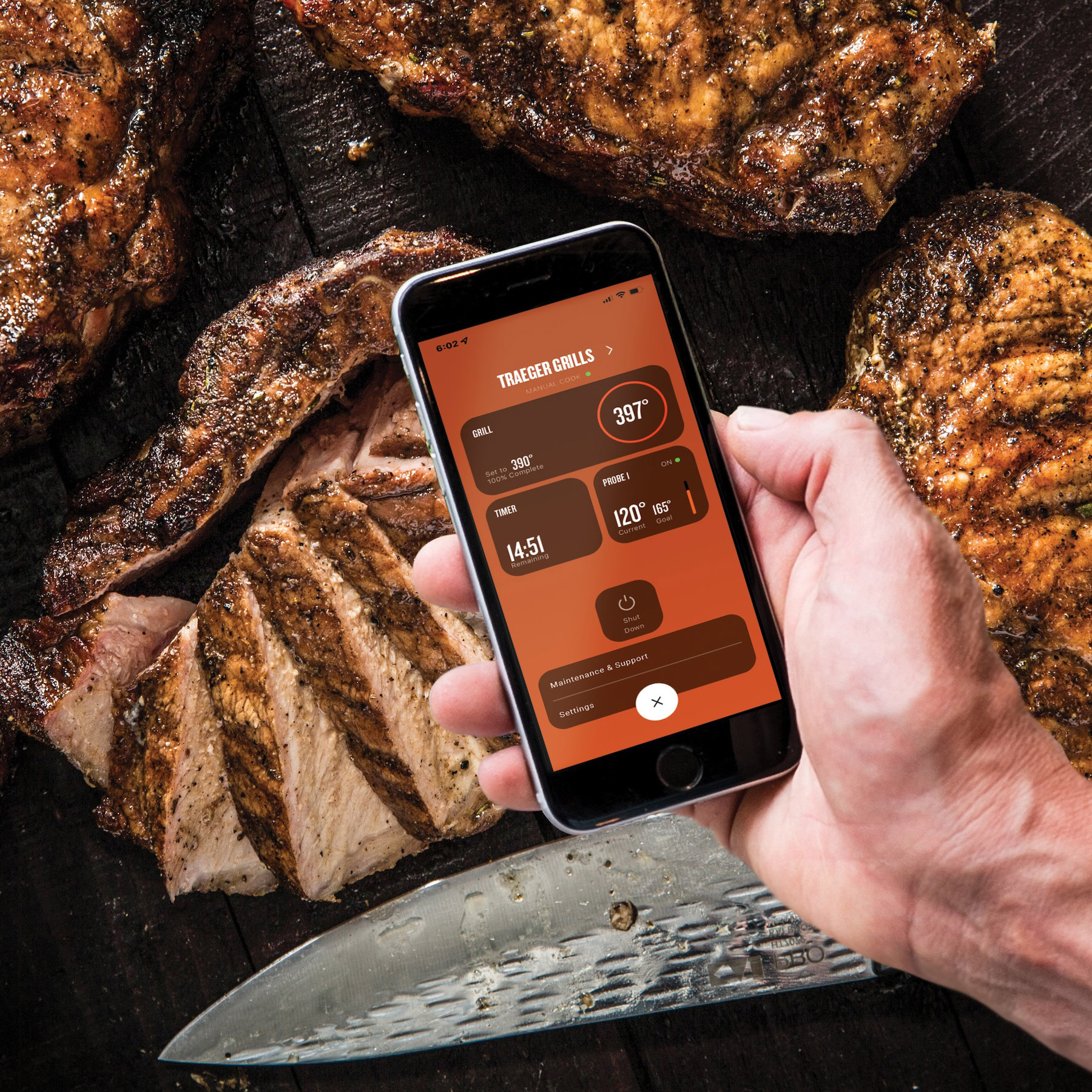 Traeger Ridgeline XL Wood Fired Grill with D2 - Wi-Fi and Grill Cover ...