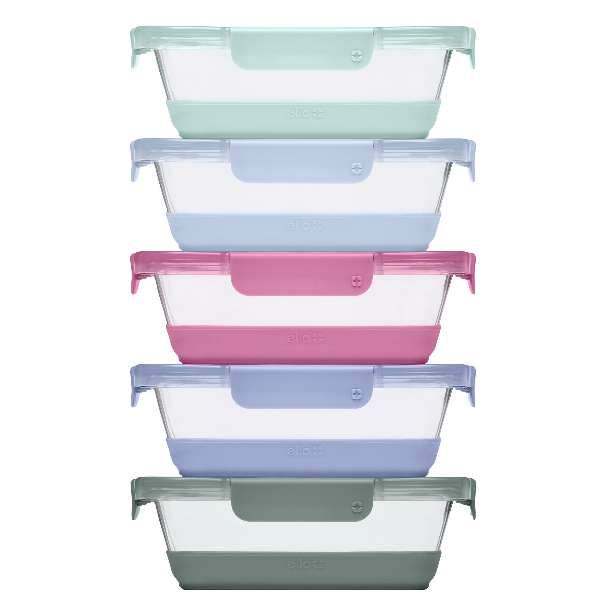 Ello 10-piece Glass Meal Prep Container Set | Costco