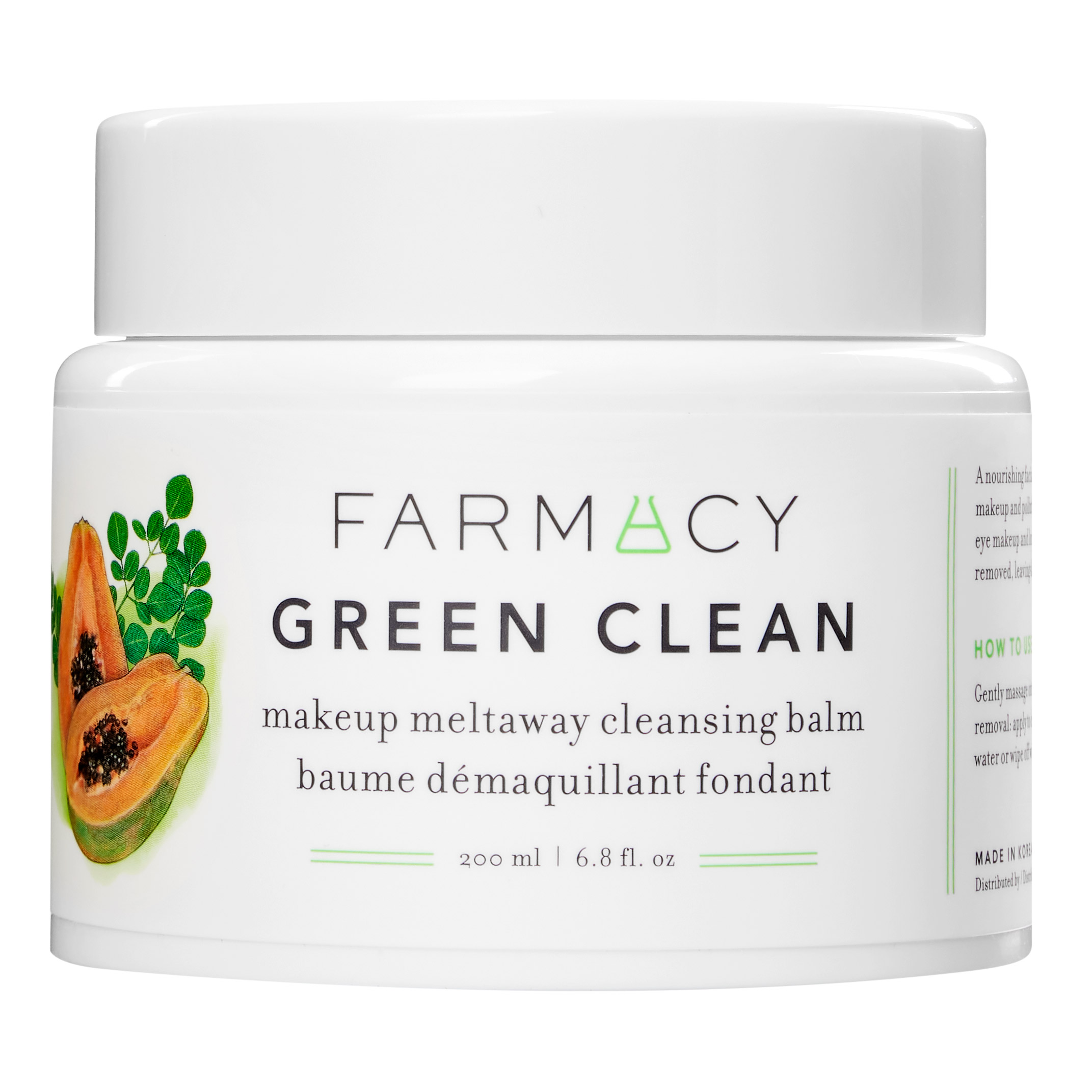 Farmacy Green Clean Makeup Meltaway Cleansing Balm, 6.8 fl oz | Costco