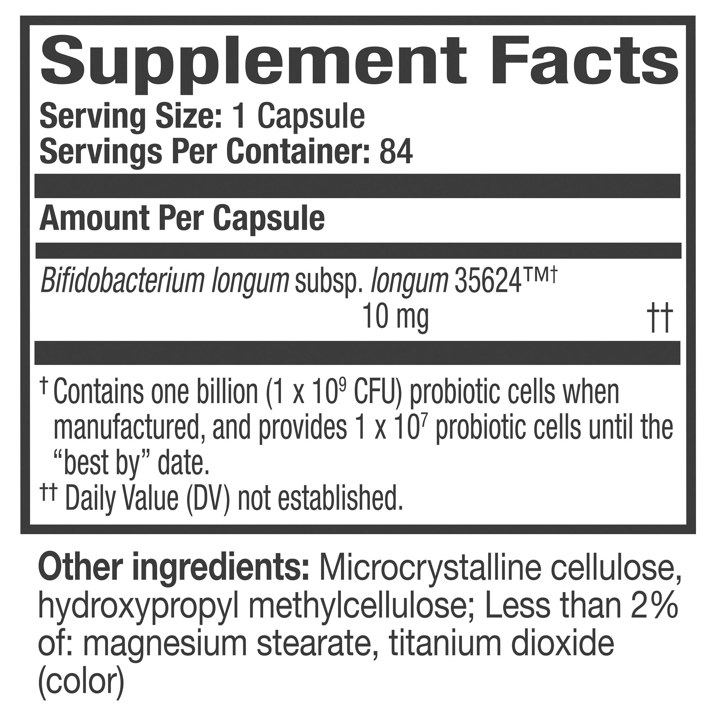 Align Probiotic Supplement, 24/7 Digestive Support, 84 ct | Costco