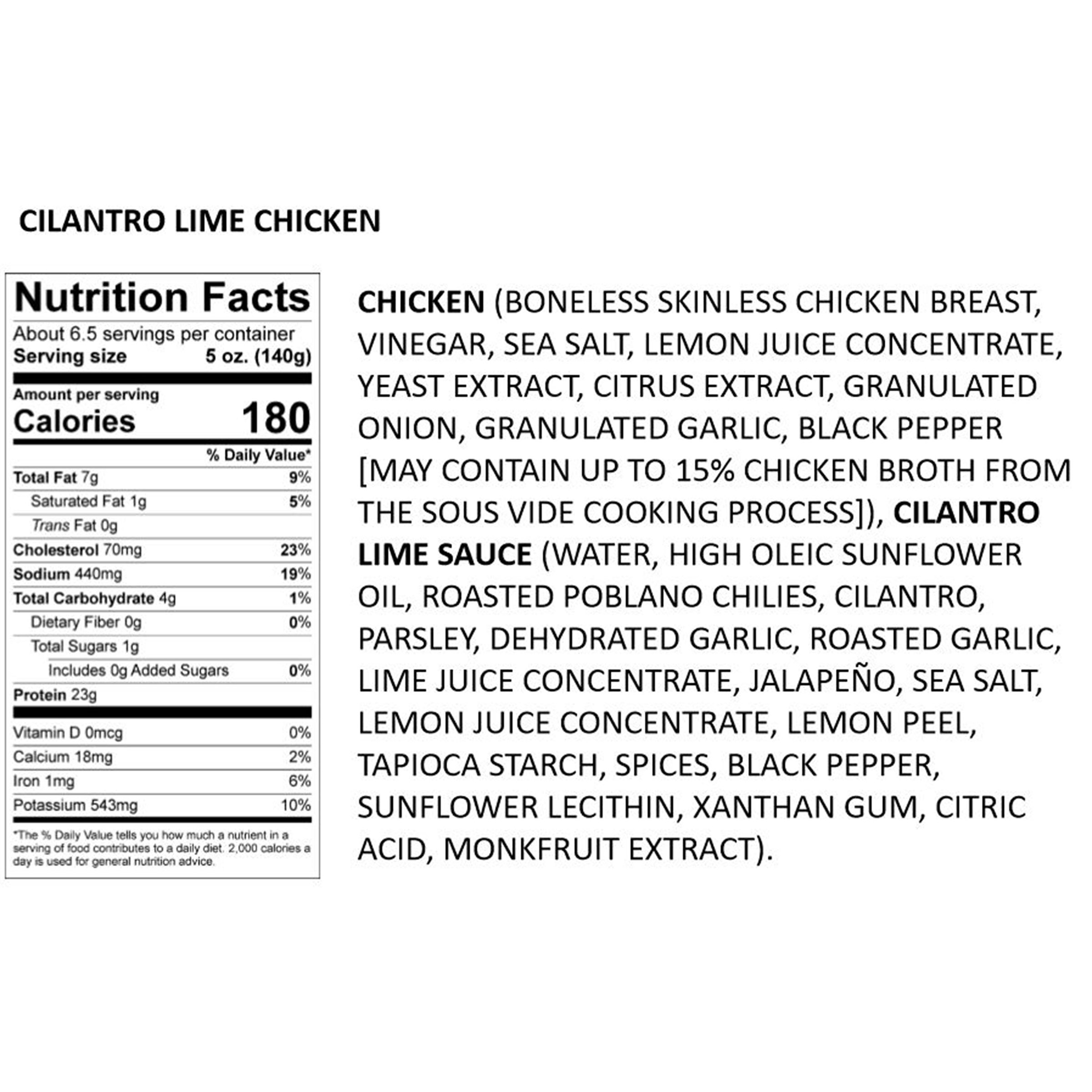 Kevin's Cilantro Lime Chicken, 32 oz | Costco
