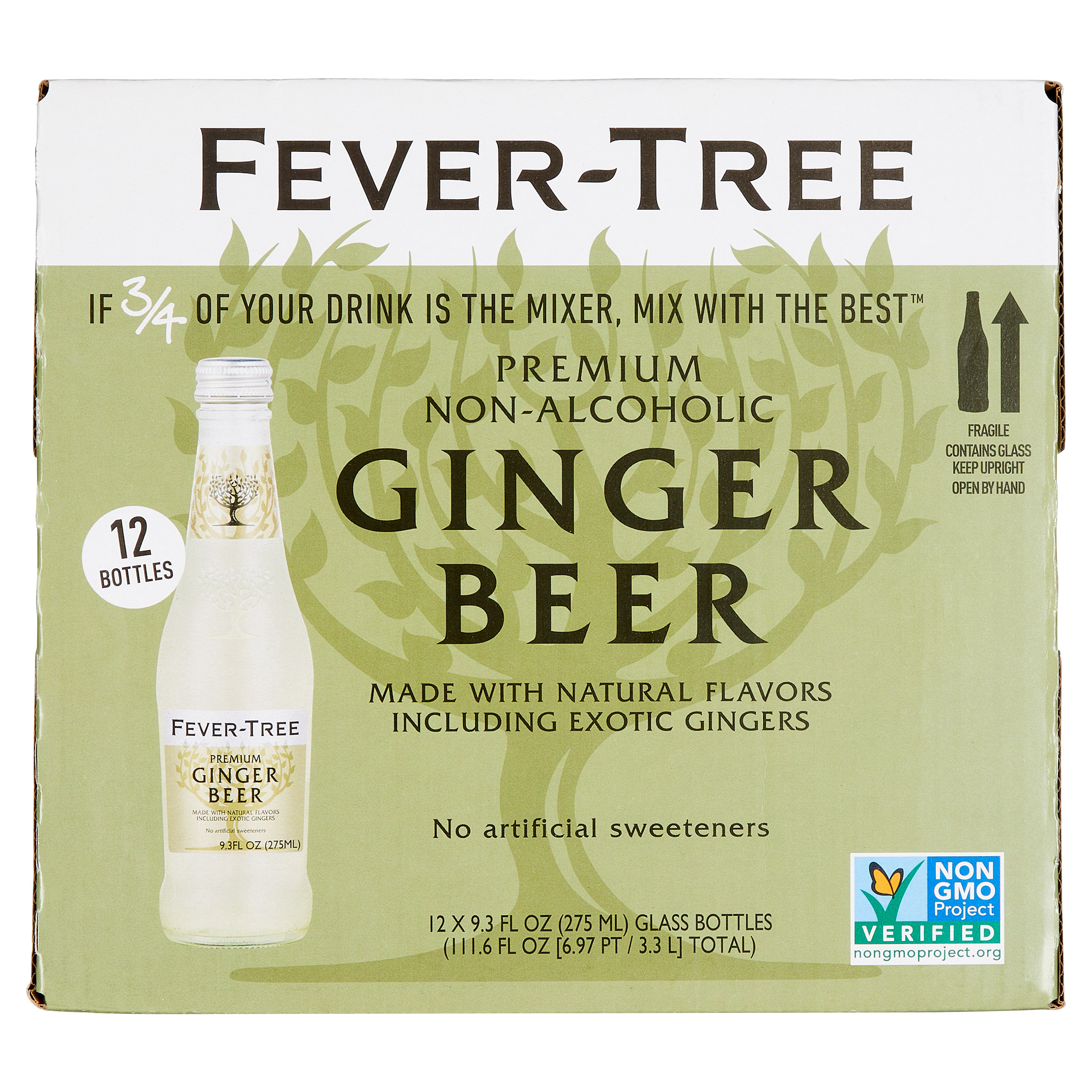 Fever Tree Ginger Beer, 9.3 fl oz, 12-count | Costco