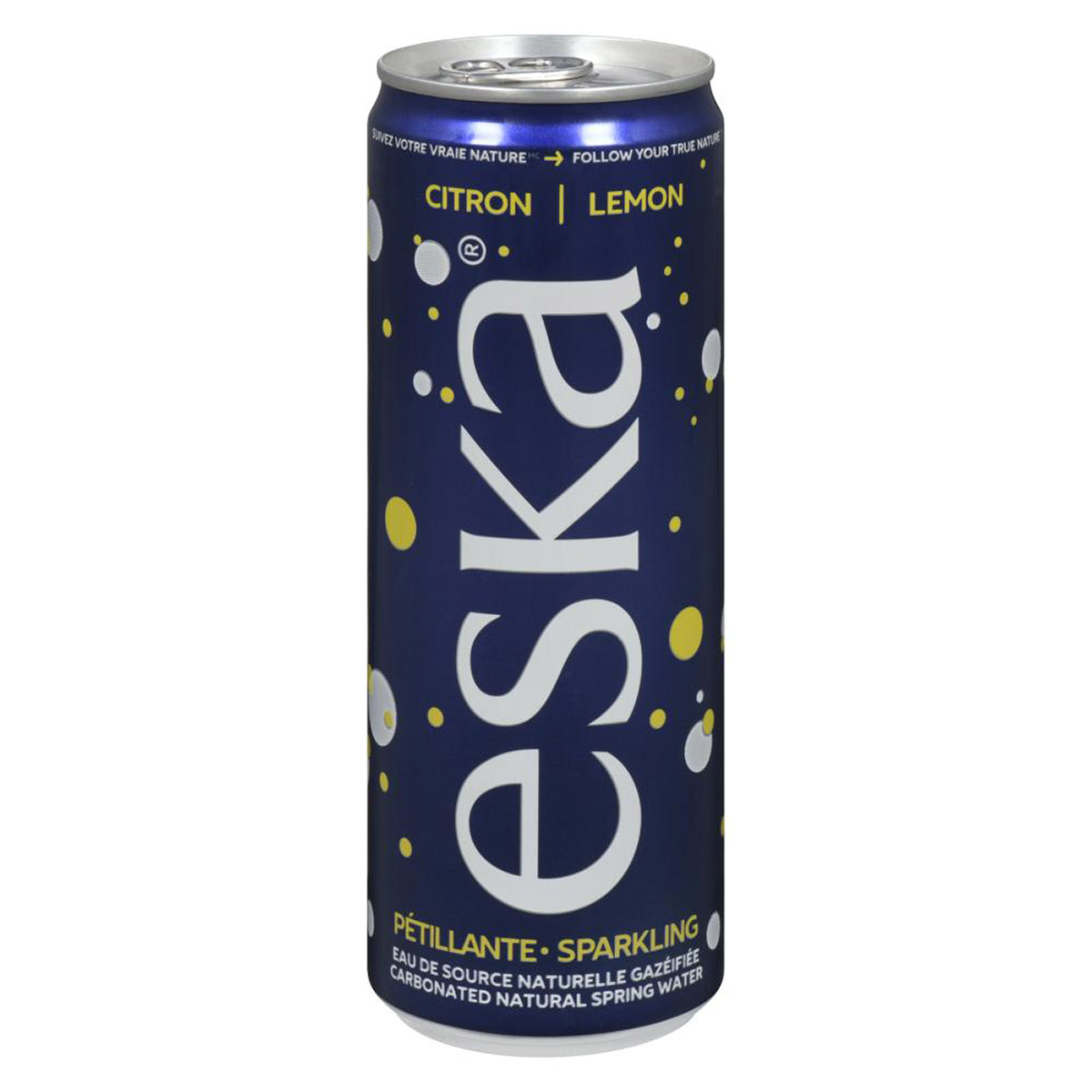 Eska Carbonated Lemon Spring Water 355 mL 24-pack | Costco