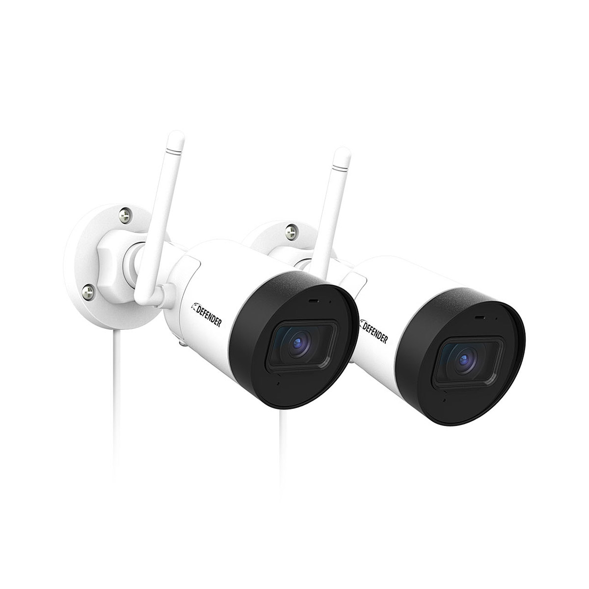 Defender Guard Wi-Fi. Plug-In Power, Indoor and Outdoor 2K IP wired ...