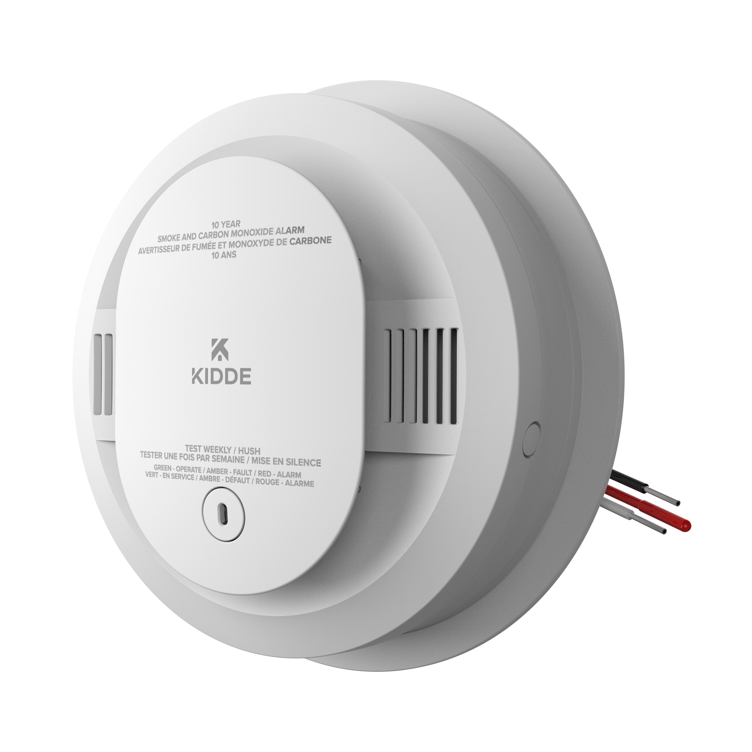 Kidde 120V Hardwired Smoke and Carbon Monoxide Alarm, 2-pack | Costco