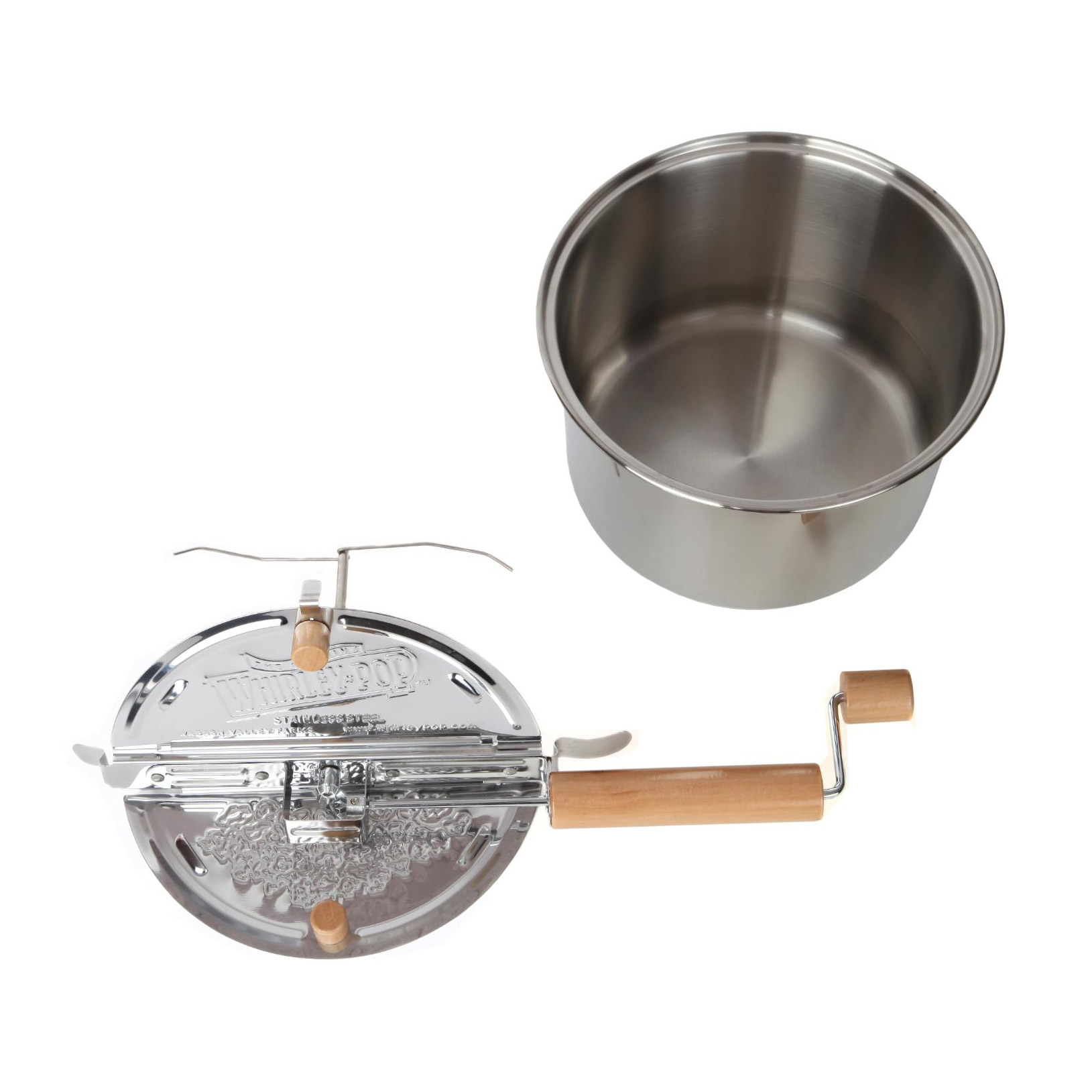 Whirley Pop Stainless Steel Popper with 3 Popping Kits | Costco