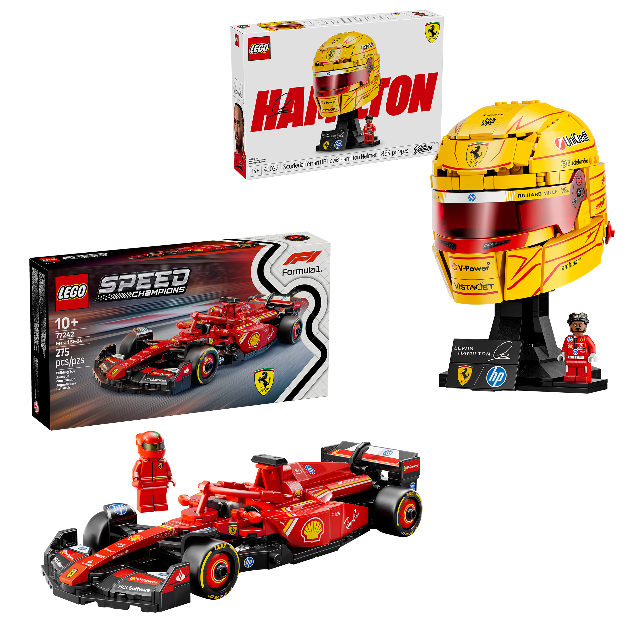 LEGO Lewis Hamilton Ferrari Bundle | Costco