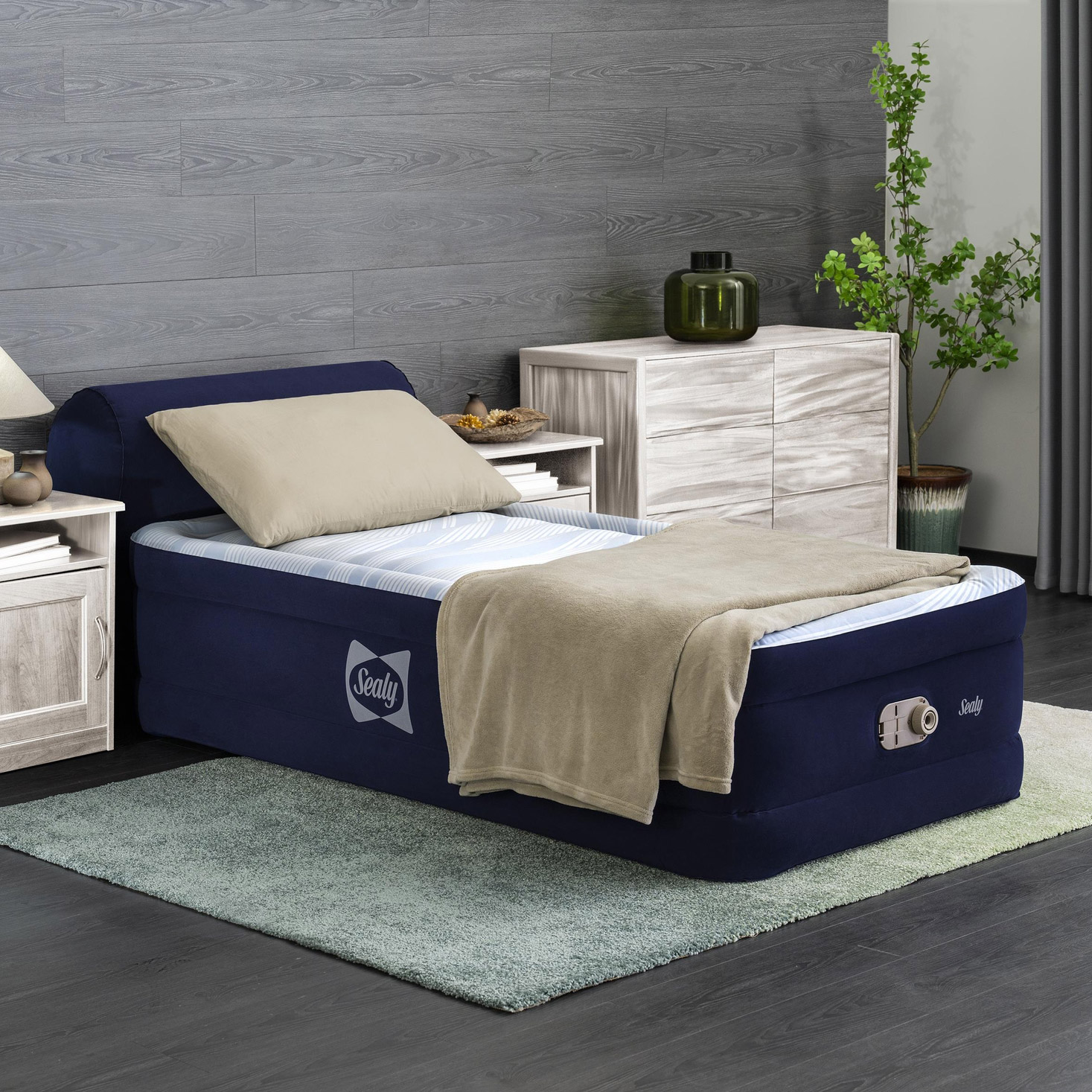 Sealy Air Mattress With Headboard