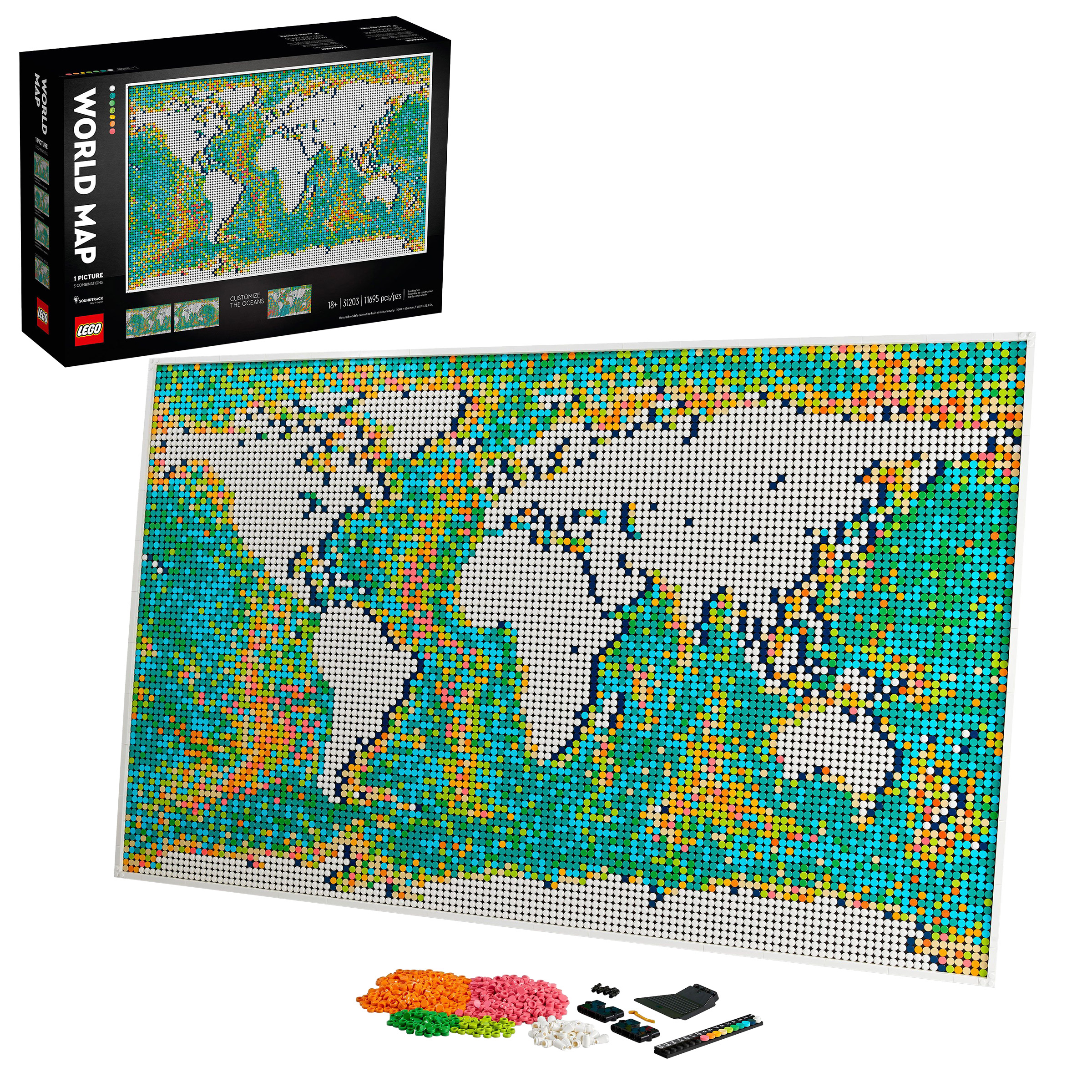 LEGO Art World Map 31203 | Costco