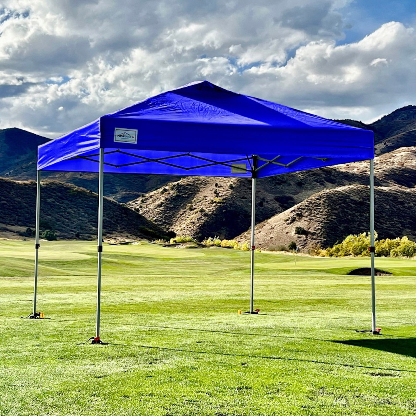 POPUP-SHADE 10'x10' Instant Canopy One-person Setup plus Wheel-bag | Costco