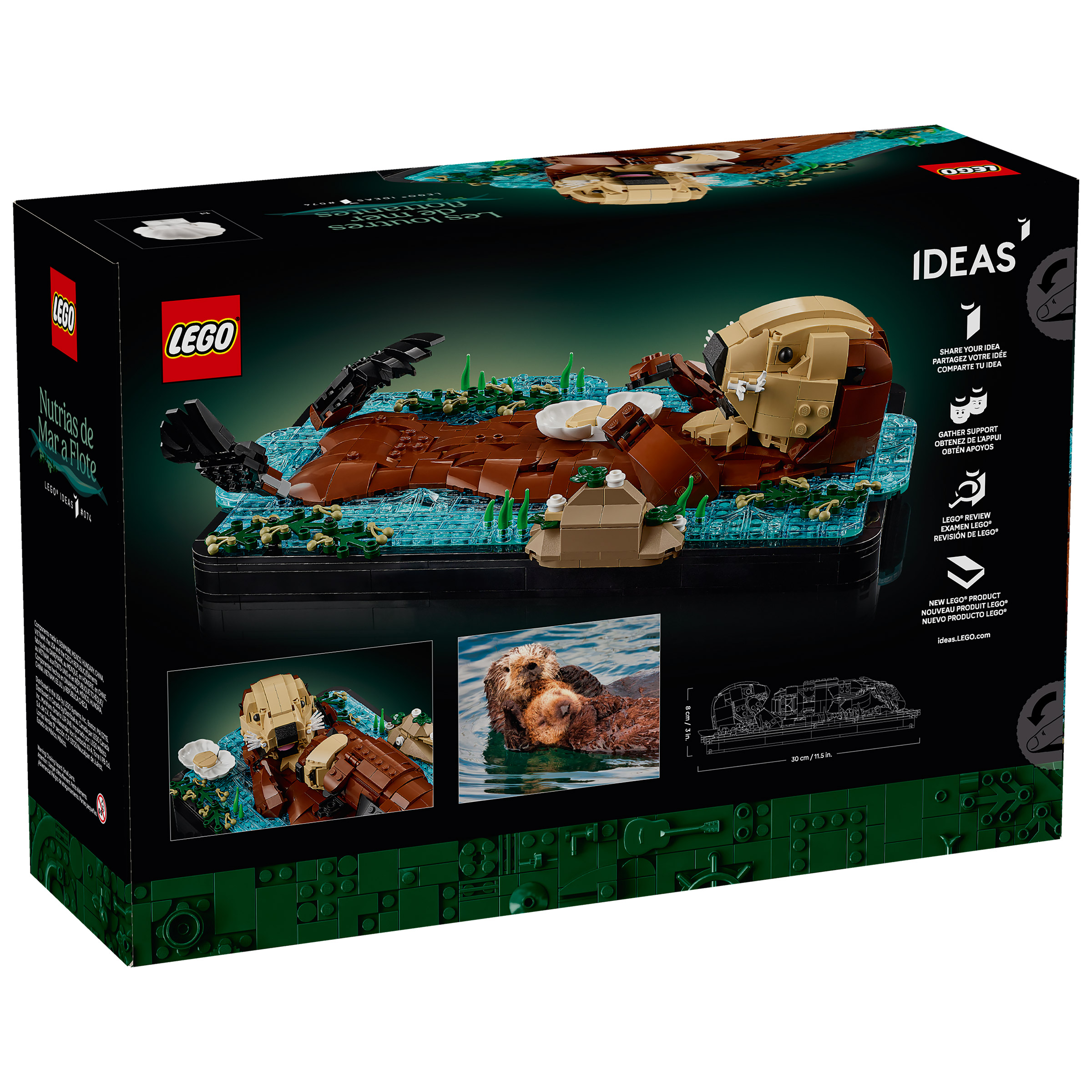 LEGO Ideas Floating Sea Otters 21366 | Costco