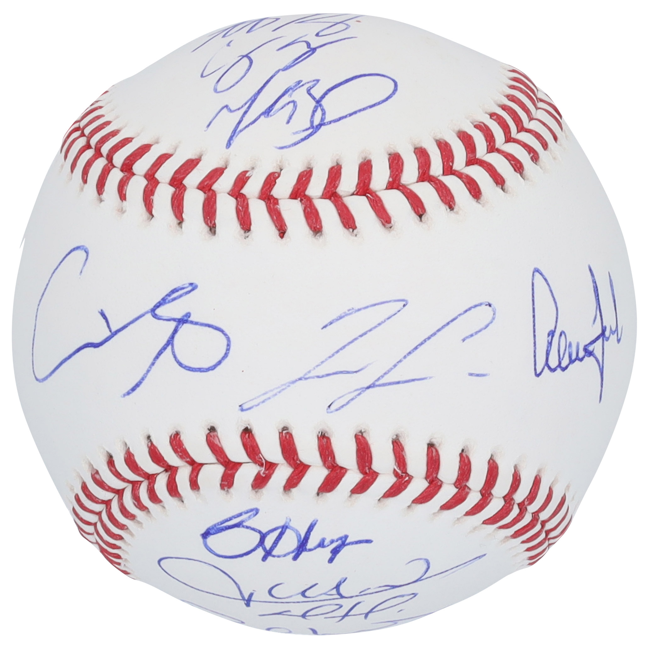 MLB Current Stars Autographed Baseball with 11 Signatures - Limited ...
