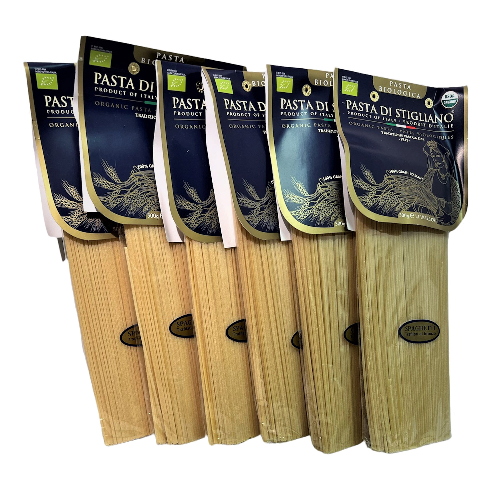 Pasta di Stigliano Organic Durum Wheat Spaghetti, 6 x 500 g | Costco