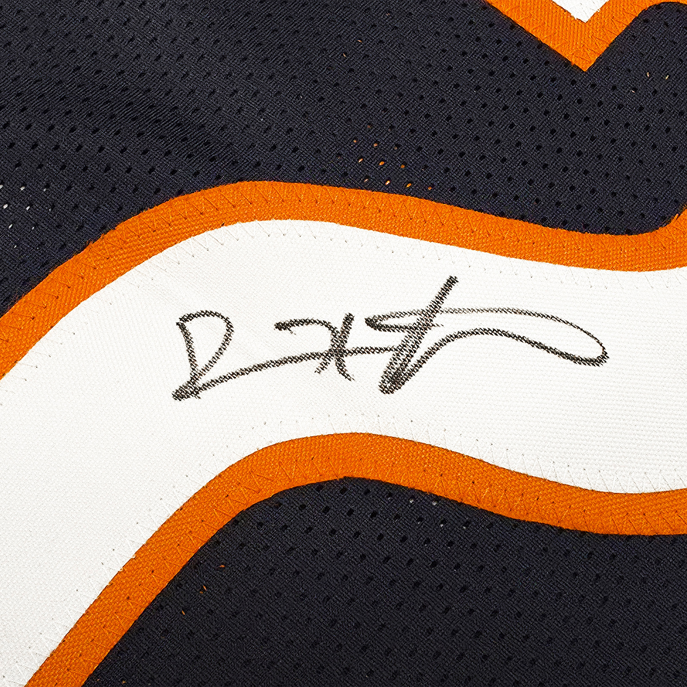 Chicago Bears Devin Hester Autographed Framed Blue Jersey - Beckett ...