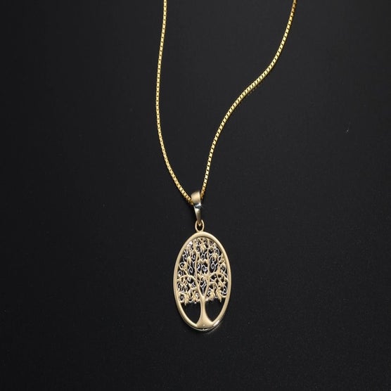 14kt Two-Toned Tree of Life Pendant | Costco