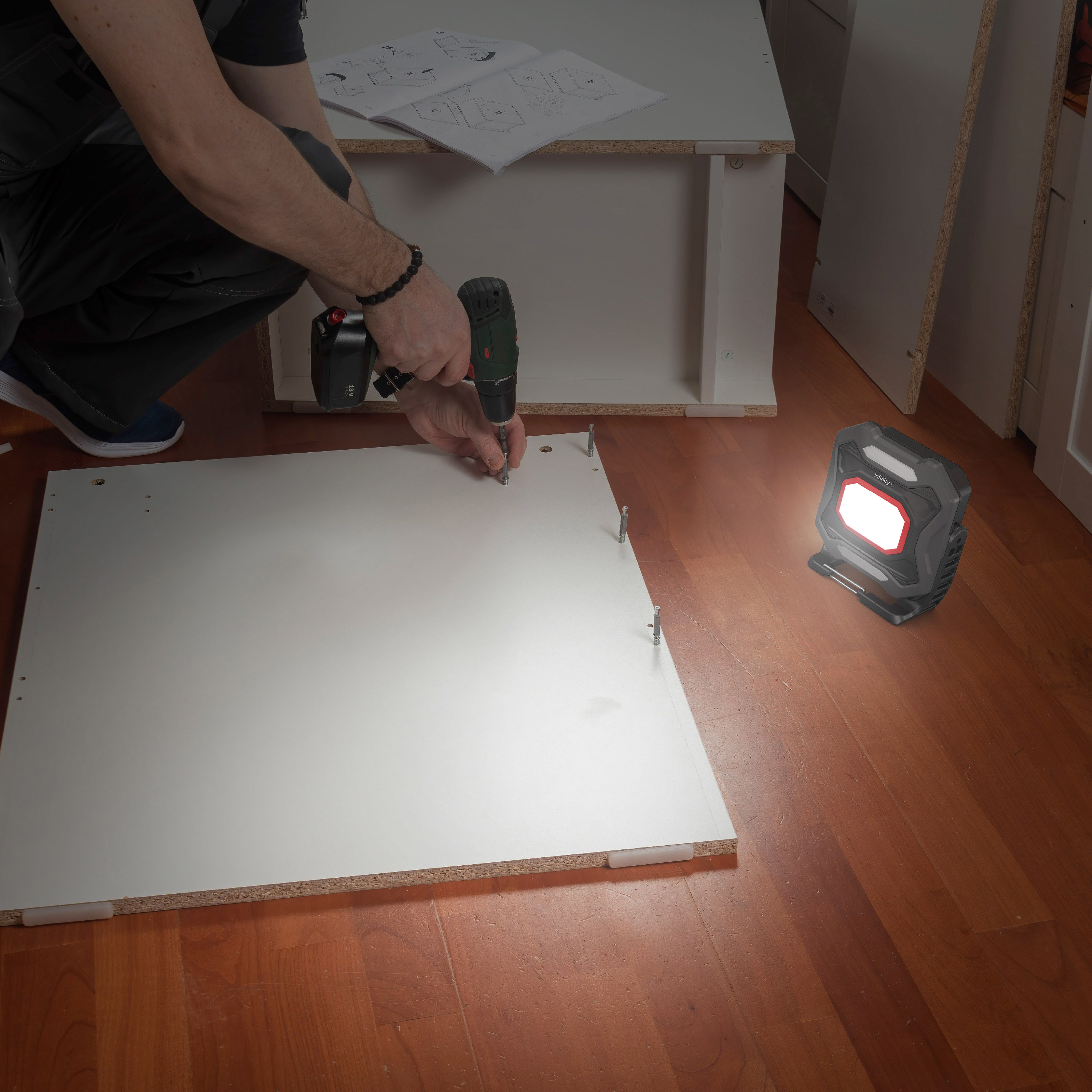 Infinity X1 2000 Lumen Worklight, 3-pack | Costco