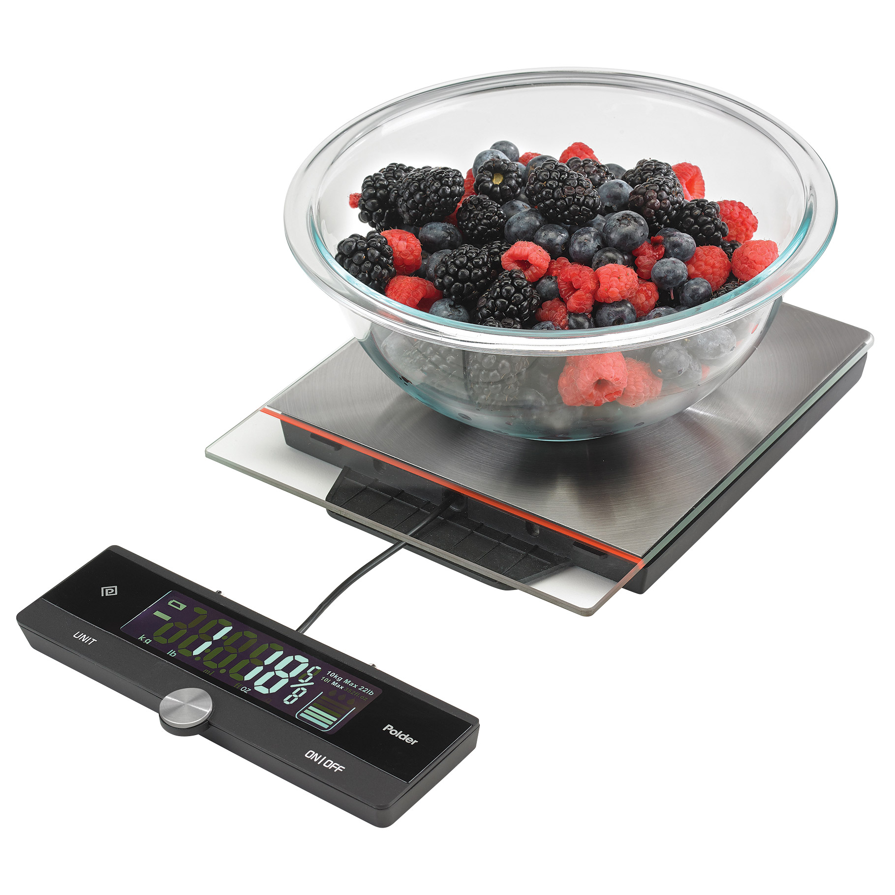 Polder Digital Kitchen Scale with Pull-Out Display | Costco