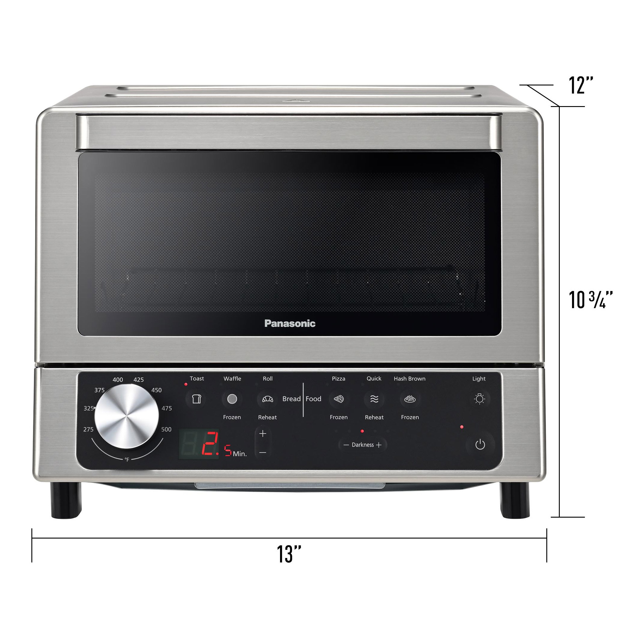 Panasonic FlashXpress Countertop Toaster Oven with Double Infrared ...
