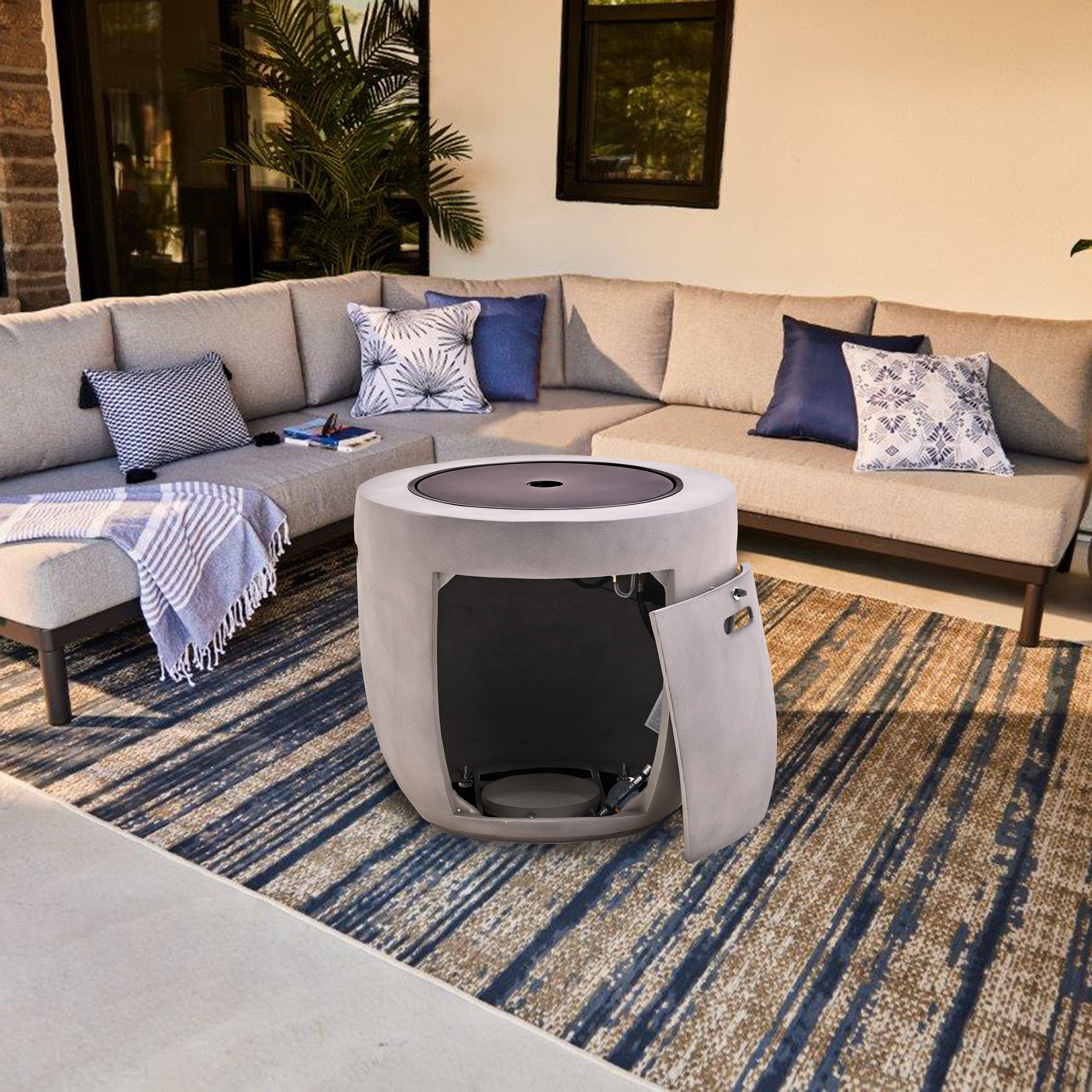 Sunbeam Euro Resin Fire Pit | Costco