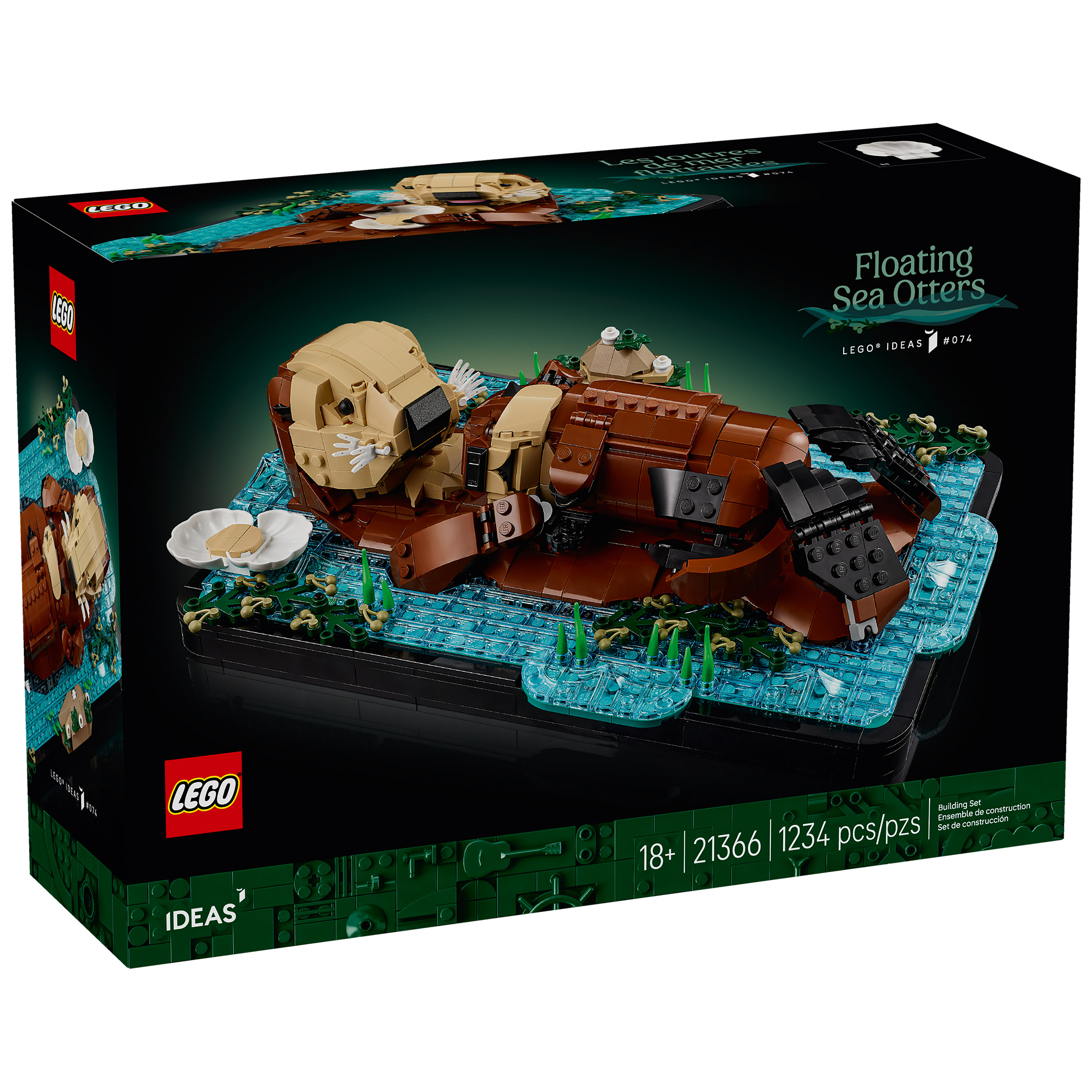 LEGO Ideas Floating Sea Otters 21366 | Costco