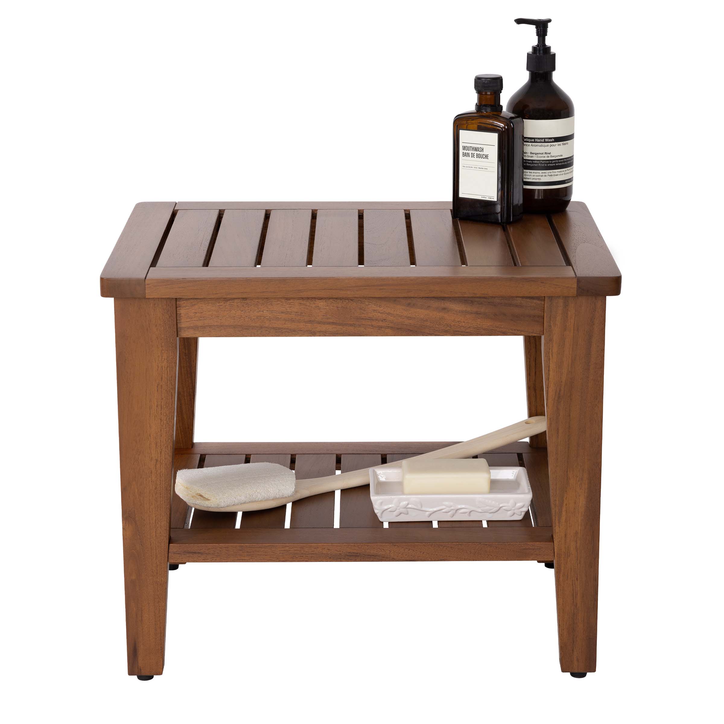 Seville Flat Teak Bench | Costco
