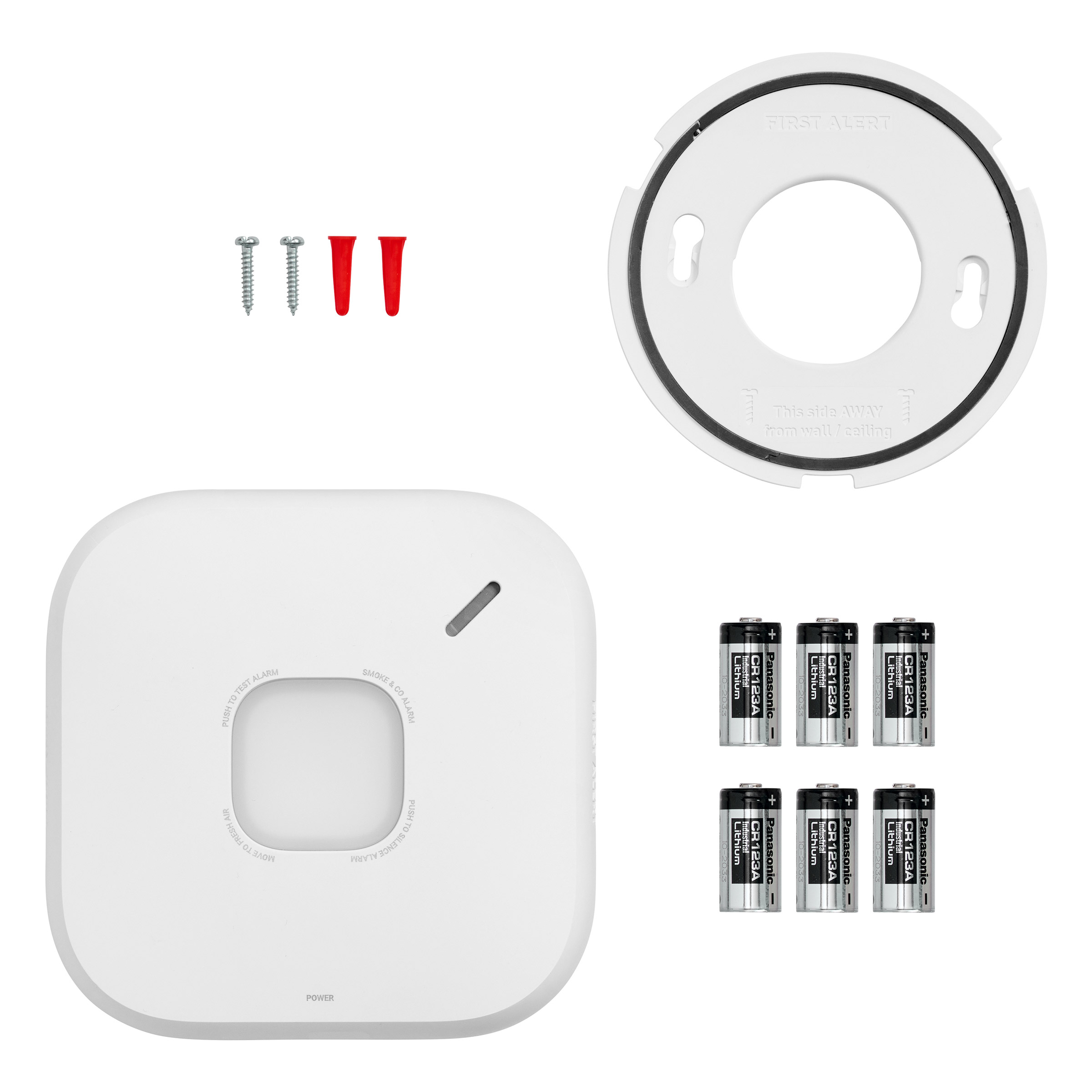 First Alert SC5 Smart Smoke & Carbon Monoxide Alarm, 2-pack | Costco