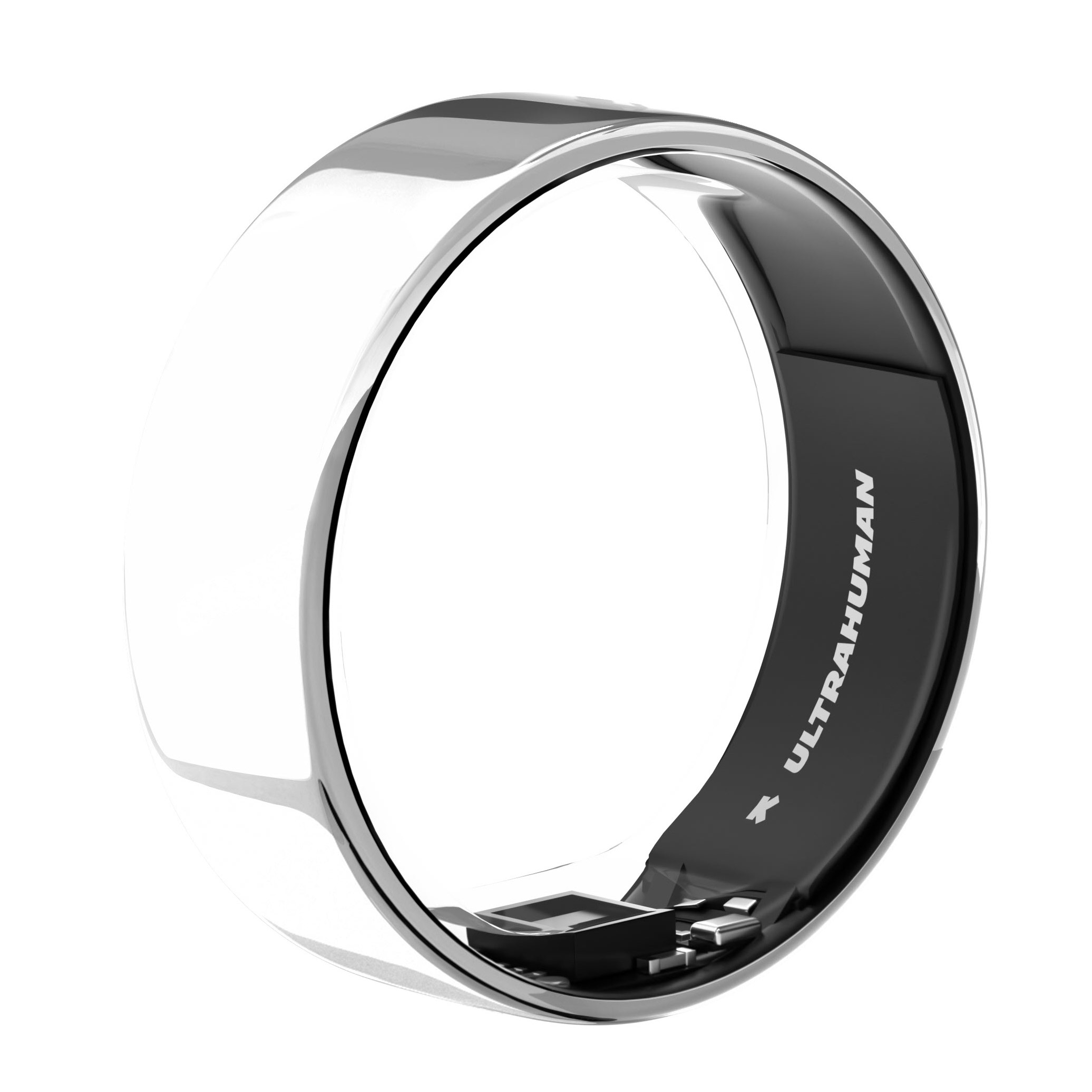 Ultrahuman Ring AIR Space Silver, Smart Ring + Charger Included | Costco