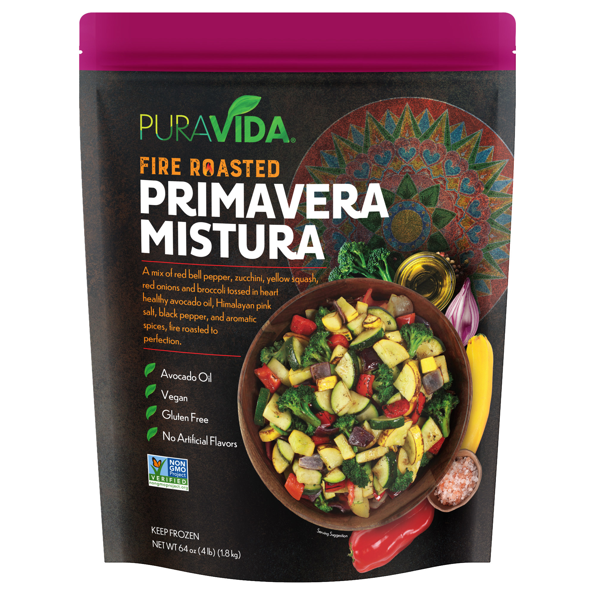 PuraVida Fire Roasted Primavera Mistura, 64 oz | Costco