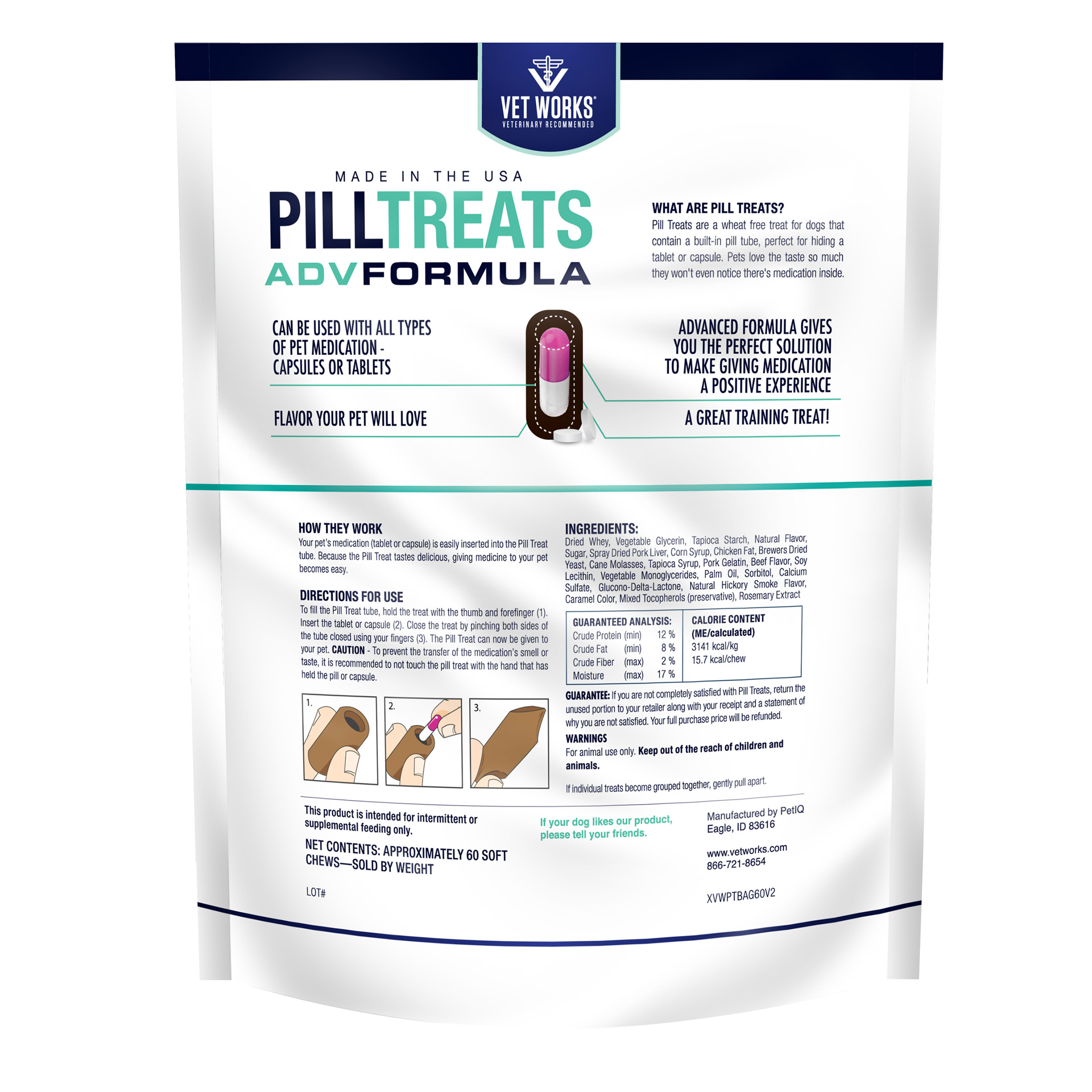 Vet Works Pill Treats, 120 Soft Chews | Costco